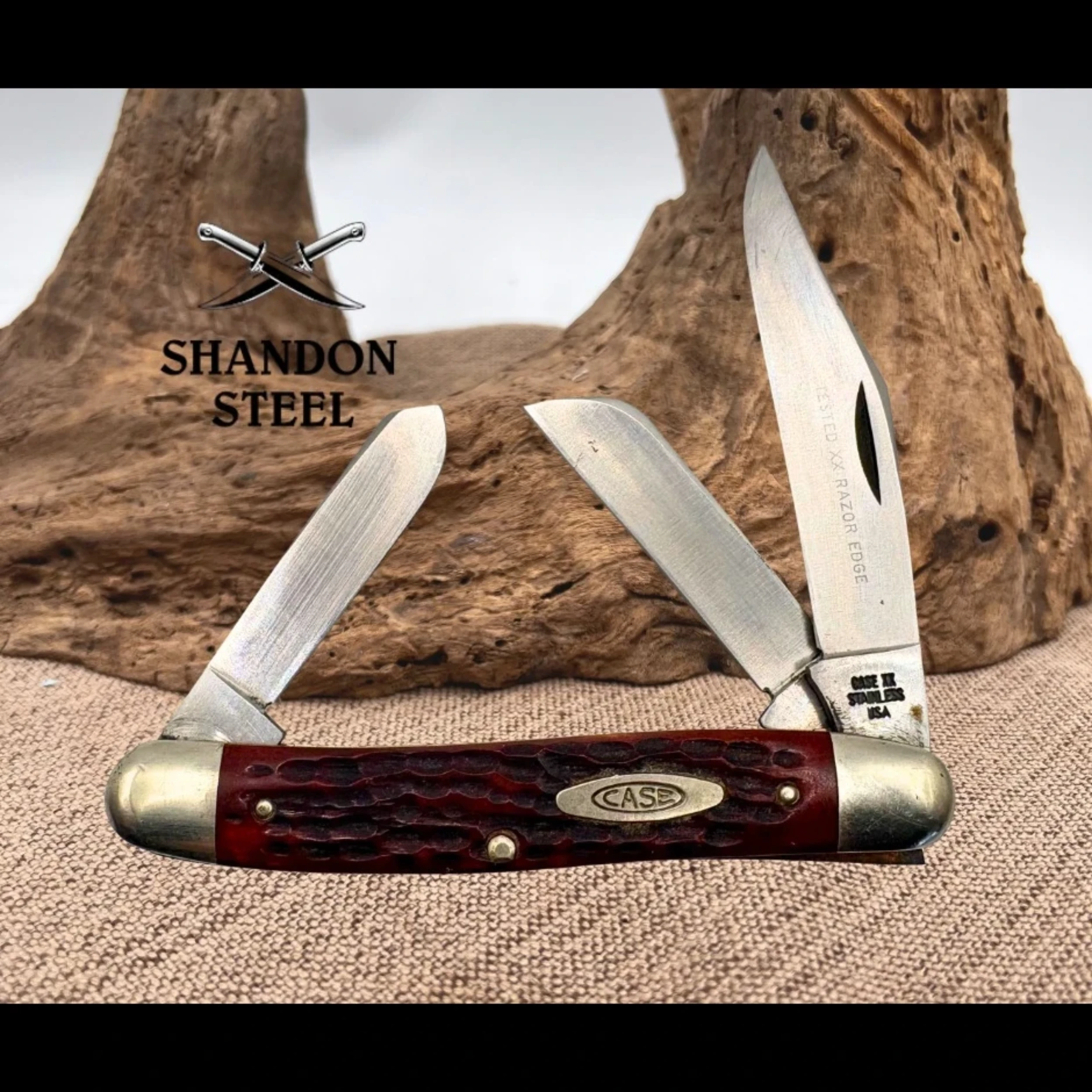 Bladebinge - Case XX USA 3 Blade Stockman 6347HP Folding Pocket Knife ...