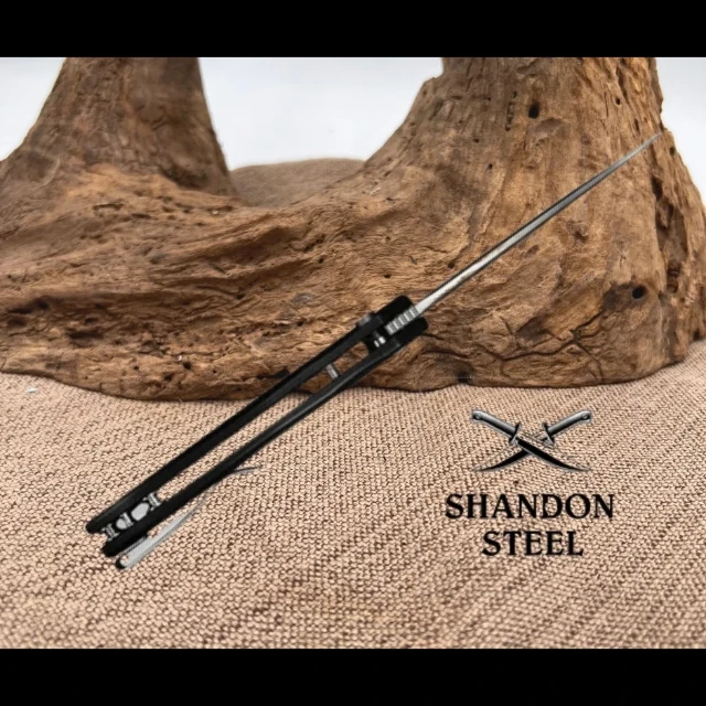 Bladebinge - CIVIVI Button Lock Kitefin Flipper Knife Black Aluminum ...