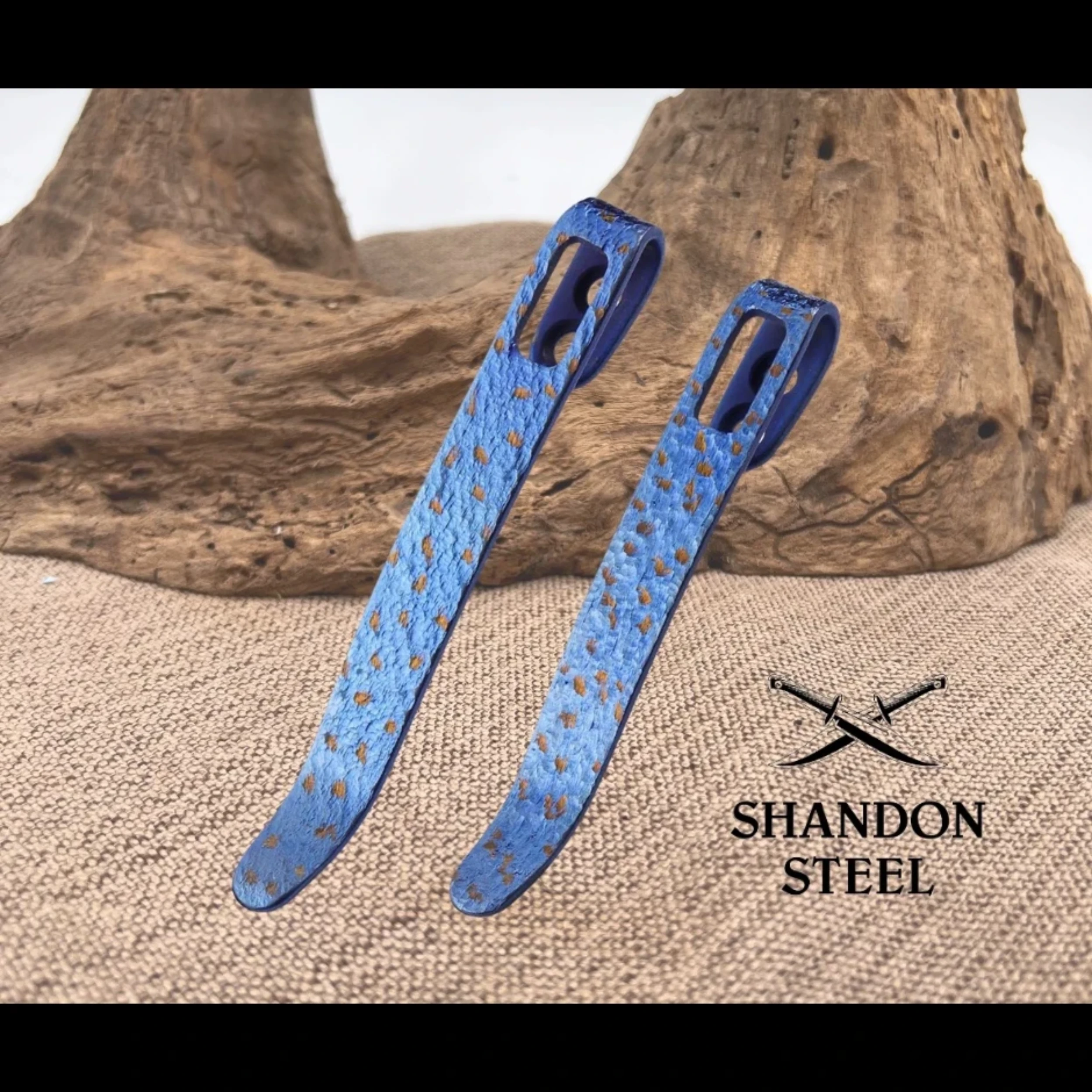 Bladebinge - CIVIVI-Flamed Titanium Pocket Clips, NO Screws Included ...