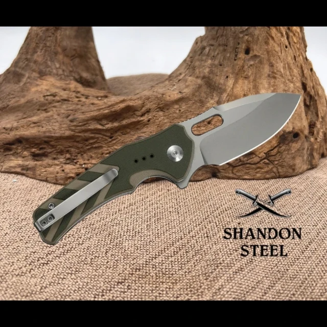 Bladebinge - CIVIVI Vexron Flipper & Thumb Hole & Button Lock Knife ...