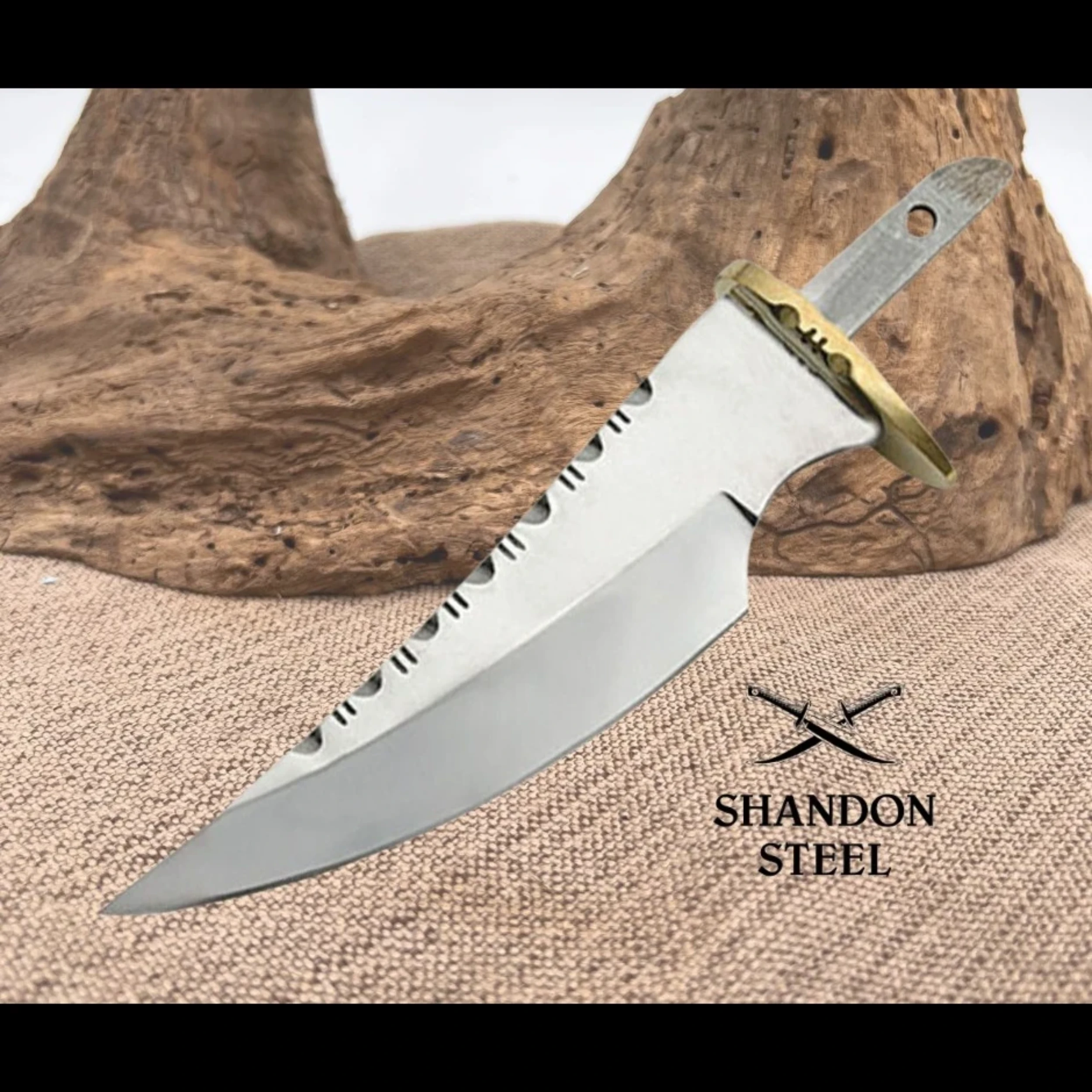 Bladebinge - Knifemaking Stainless Steel 4.5" Clip Blade With Sheath ...