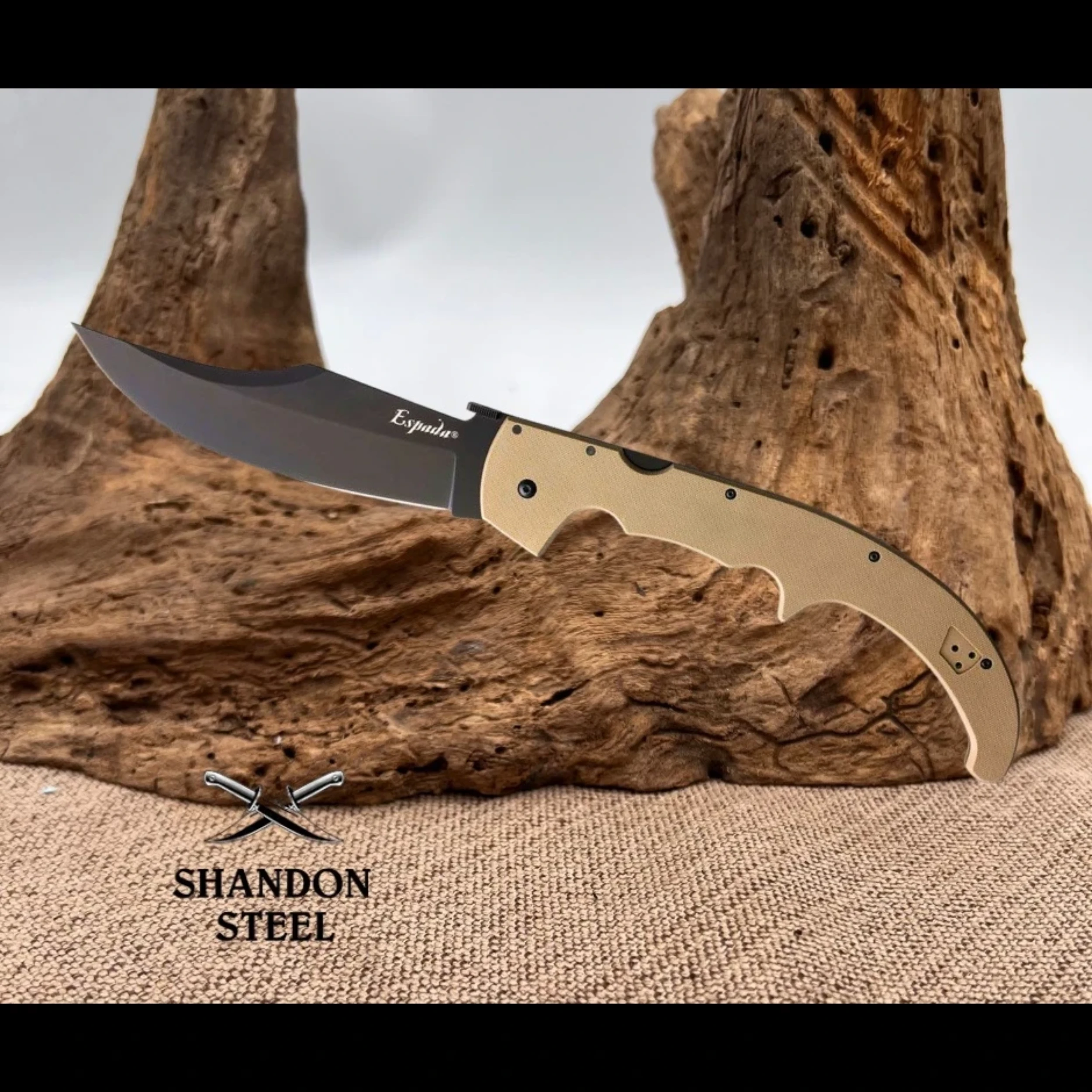 Bladebinge - Cold Steel XL Espada Lockback Folding Knife 7.5" G10 ...