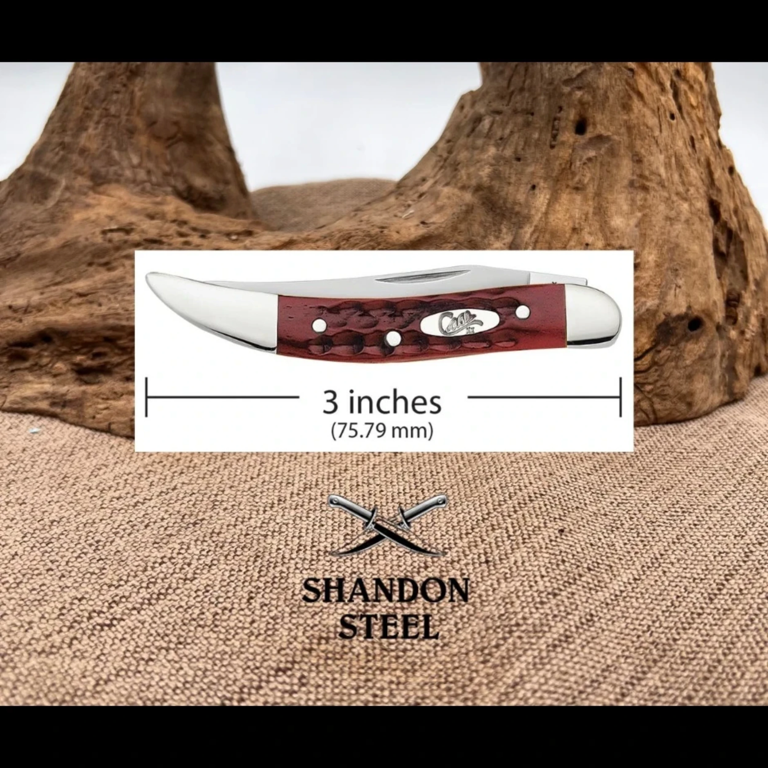 Bladebinge - Case XX™ Pocket Worn® Corn Cob Jig Old Red Bone Small ...