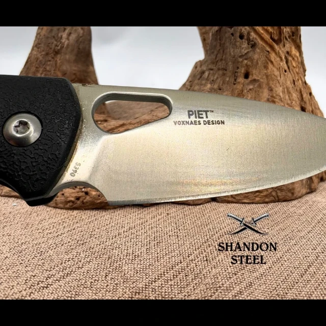 Bladebinge - CRKT PIET 5390 Pocket Knife Linerlock Drop Point Plain ...