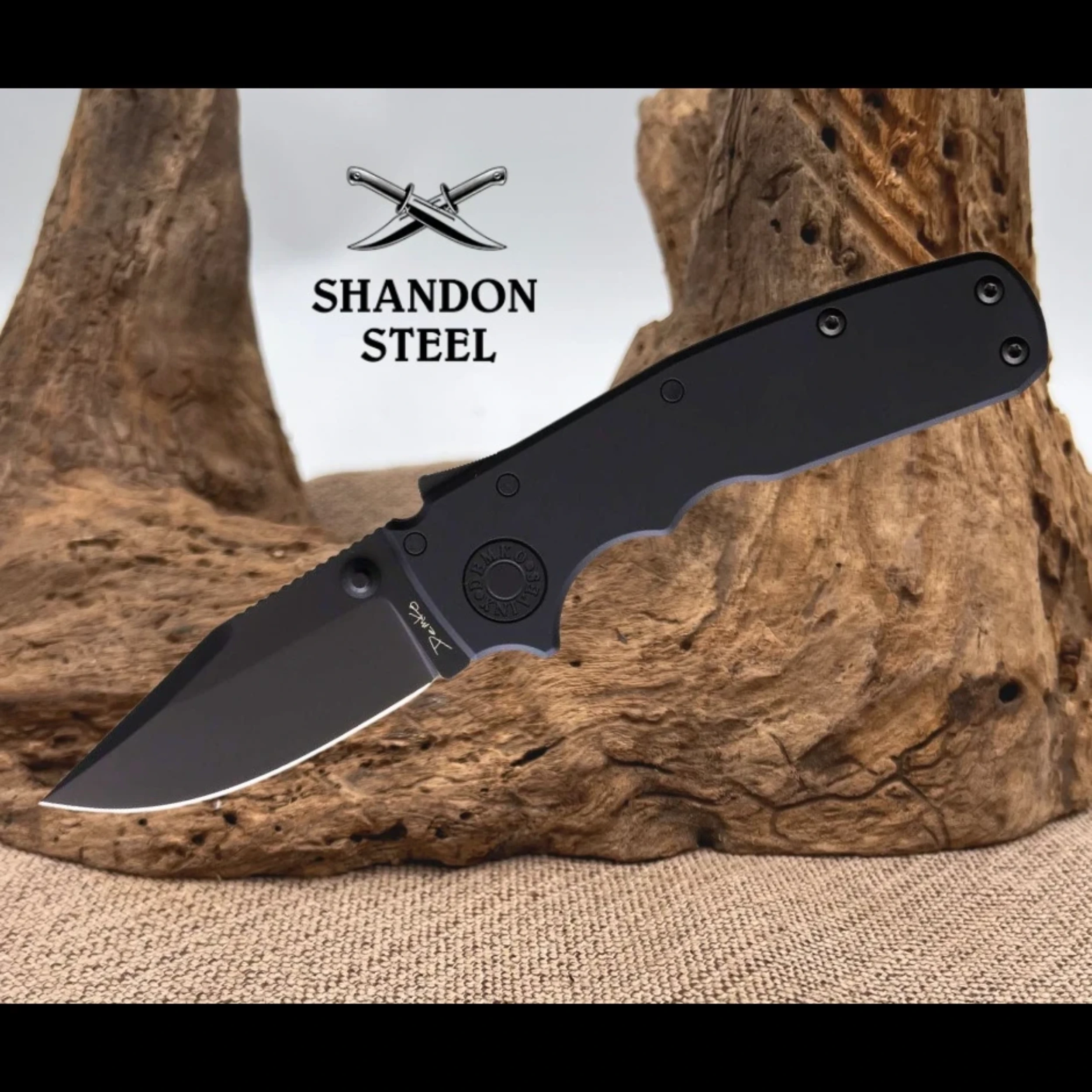 Bladebinge - Demko Cub Folding Knife 2.5" CPM-20CV Steel Blade Black ...