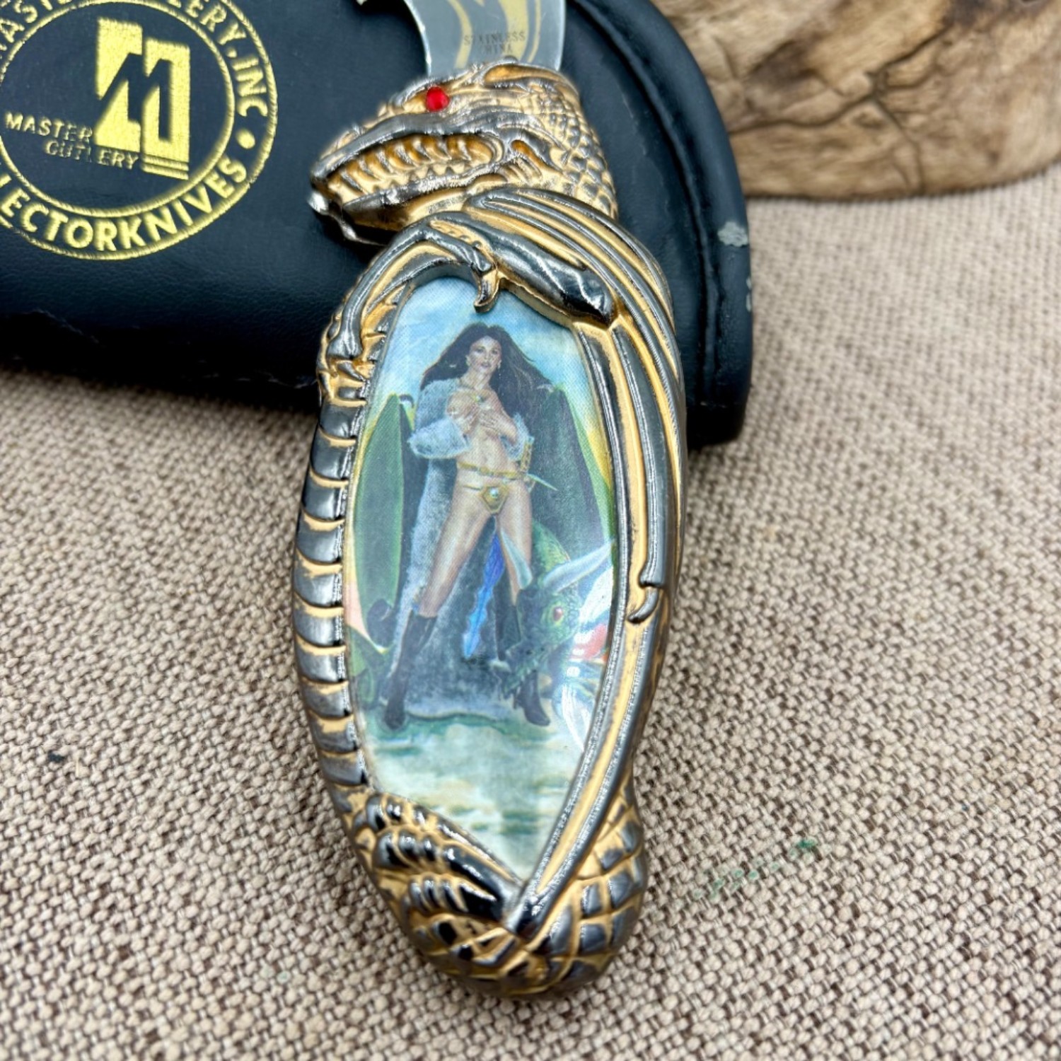 Bladebinge - Franklin Mint Knightstone Collection Dragon Fantasy Unique ...