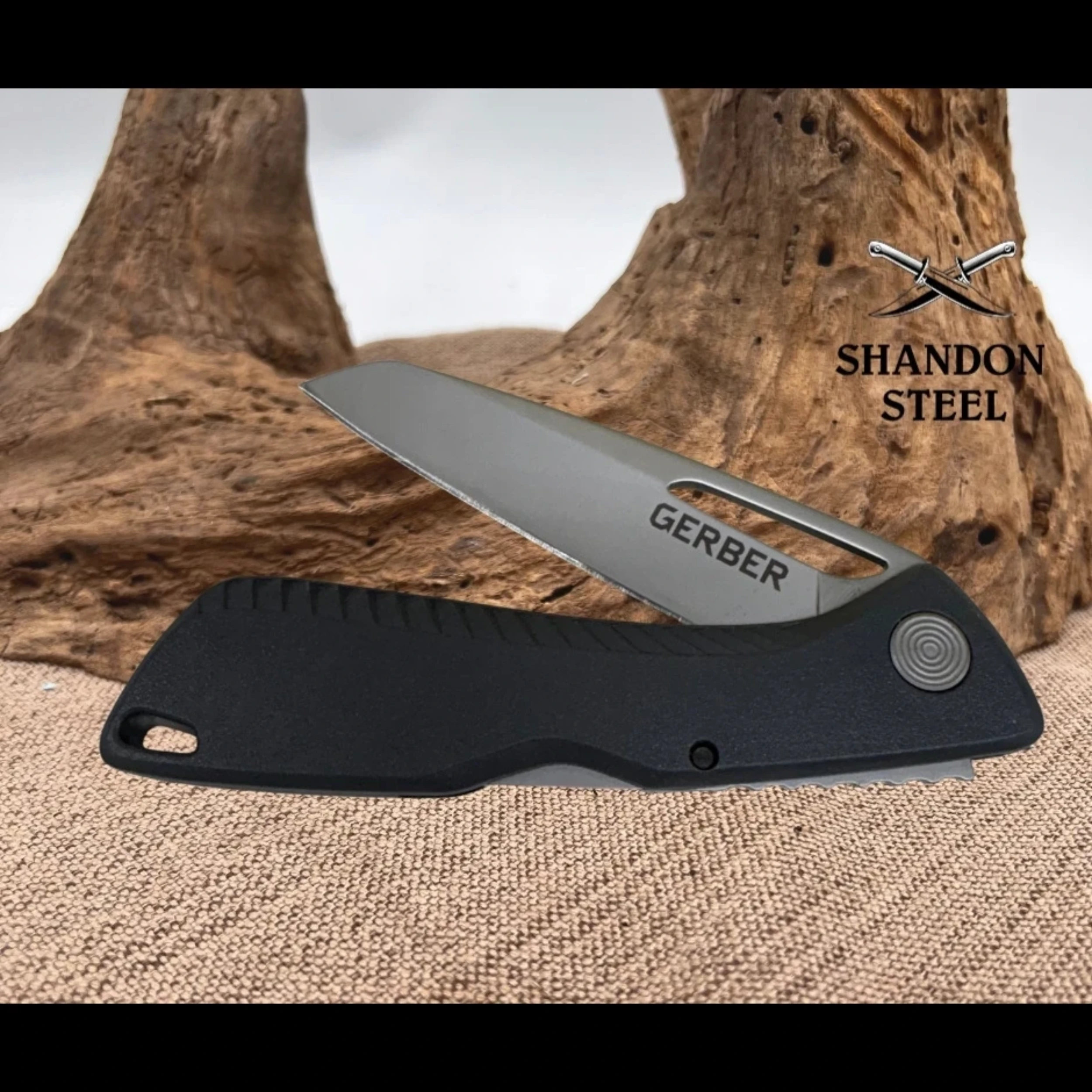 Bladebinge - Gerber Lockback Folding Pocket Knife 0870817A USA 420HC ...