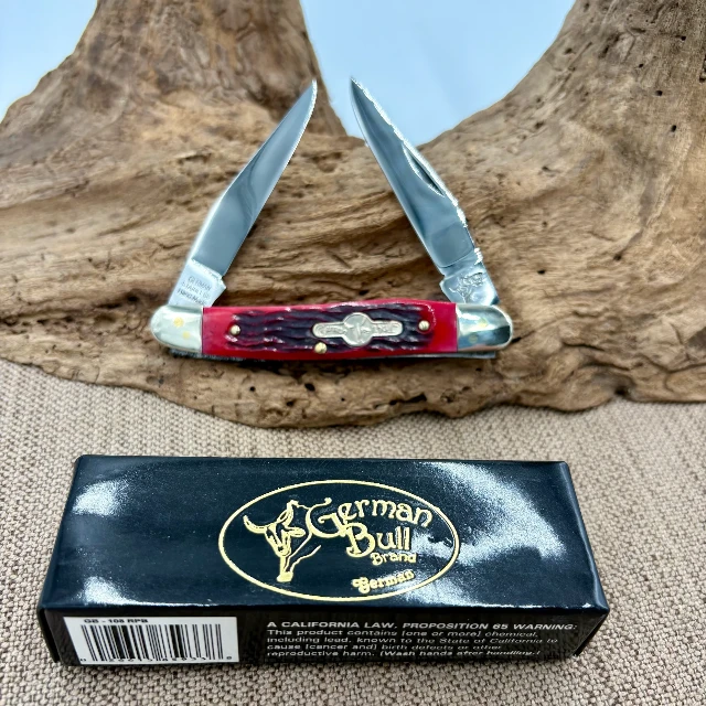 Bladebinge - GERMAN BULL 4"POCKET KNIFE HANDMADE GERMAN MUSKRAT 2 ...