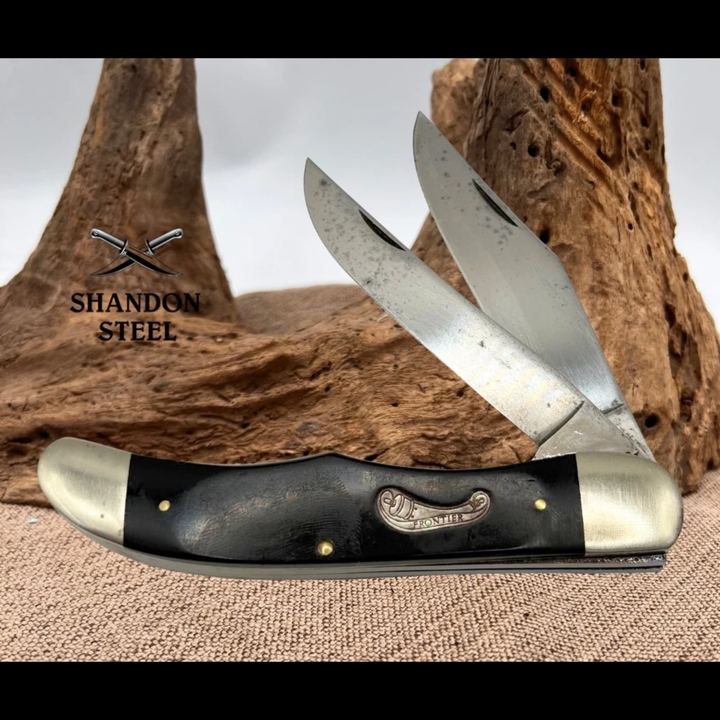 Bladebinge - Frontier (by Imperial) Vintage 4624 2 Blade Large Folding ...
