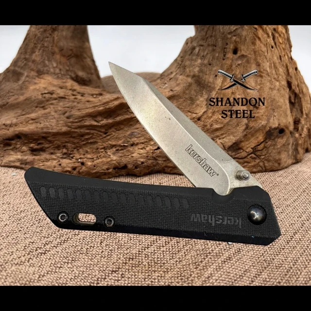 Bladebinge - Kershaw 2021 Promo1 Manual Flip Open Folding Pocket Knife ...