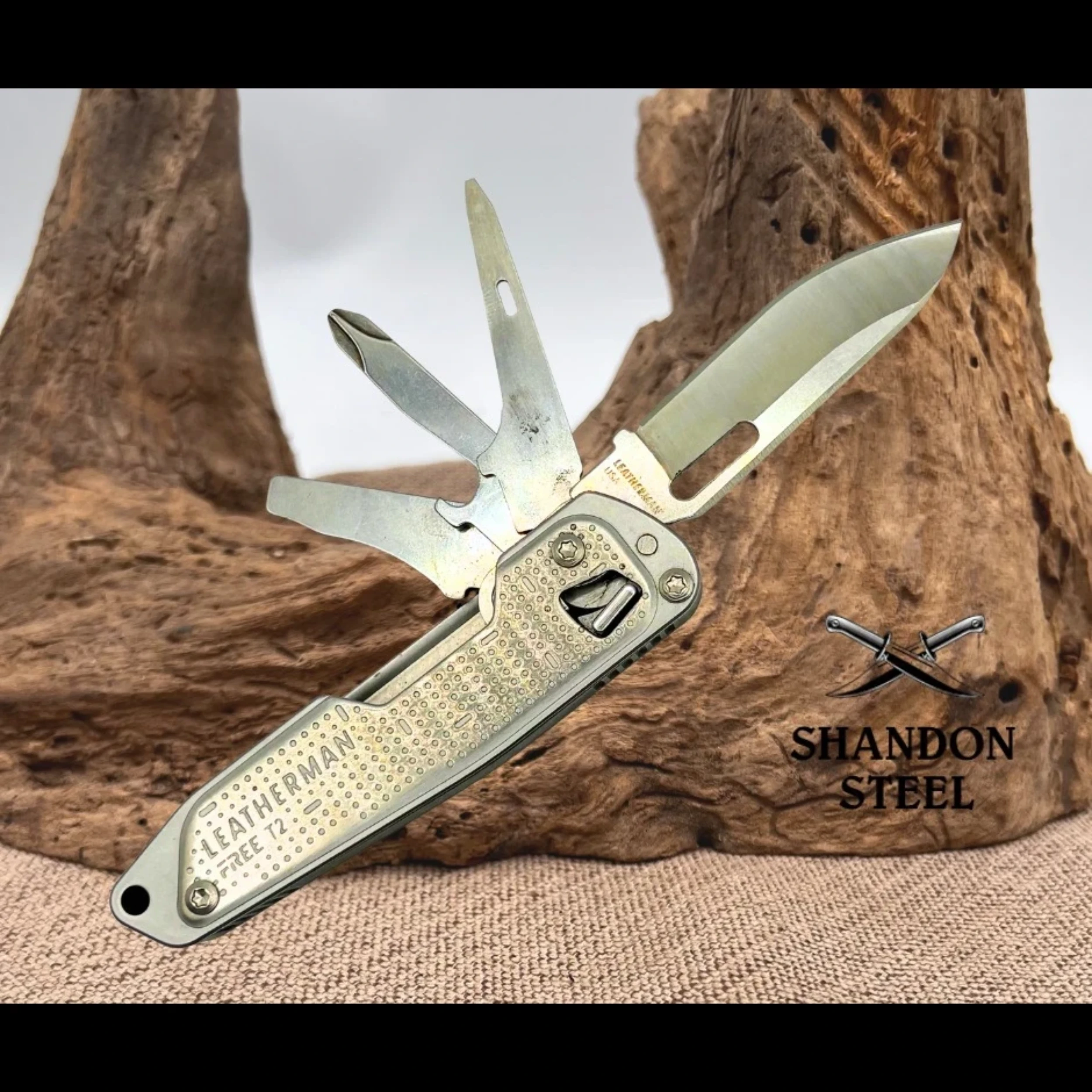Bladebinge - Leatherman FREE T2 Pocket Knife Multi-tool Screw Driver ...
