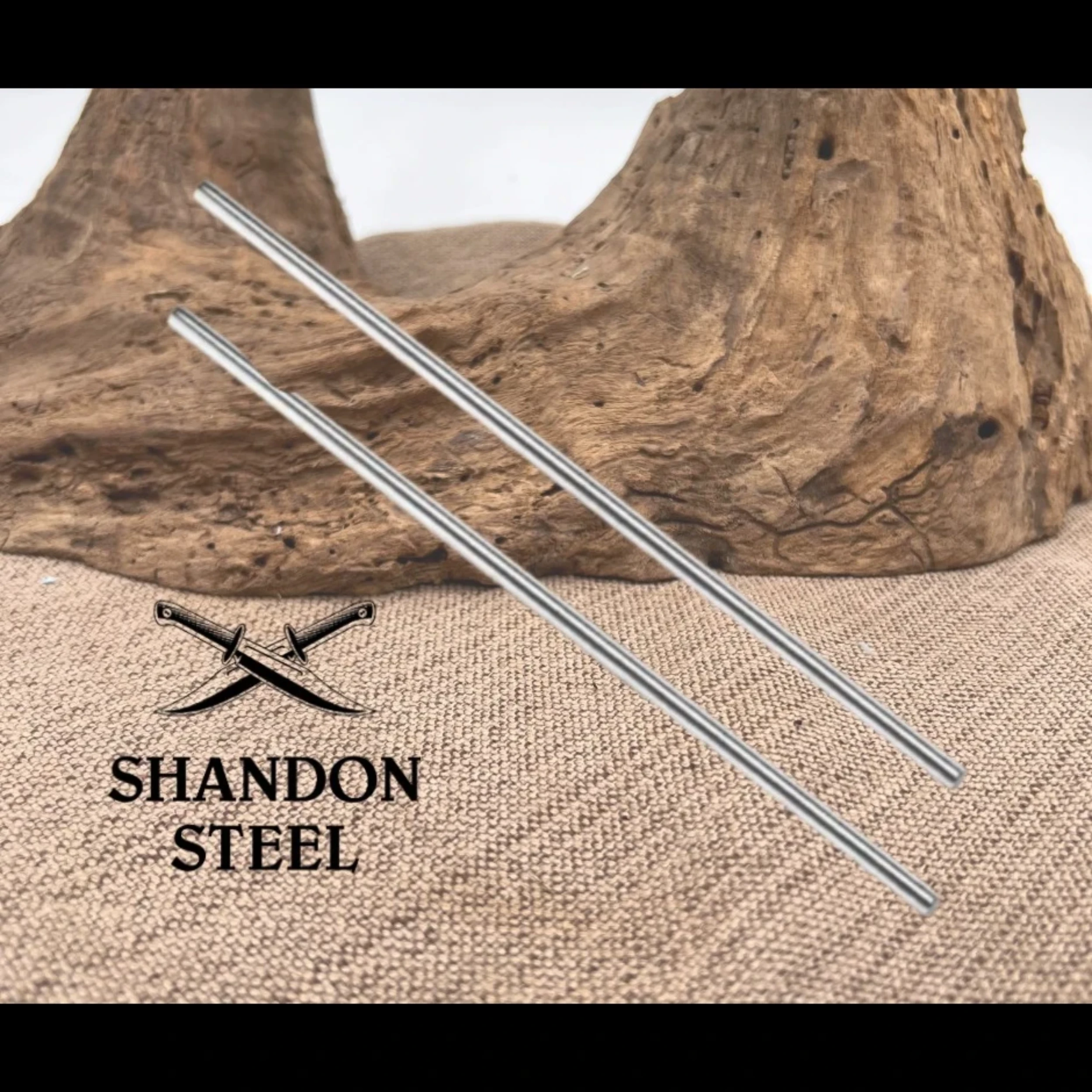 Bladebinge - Nickel Silver 1/4” x 5” Round Pin Stock 2 Pieces Turning ...