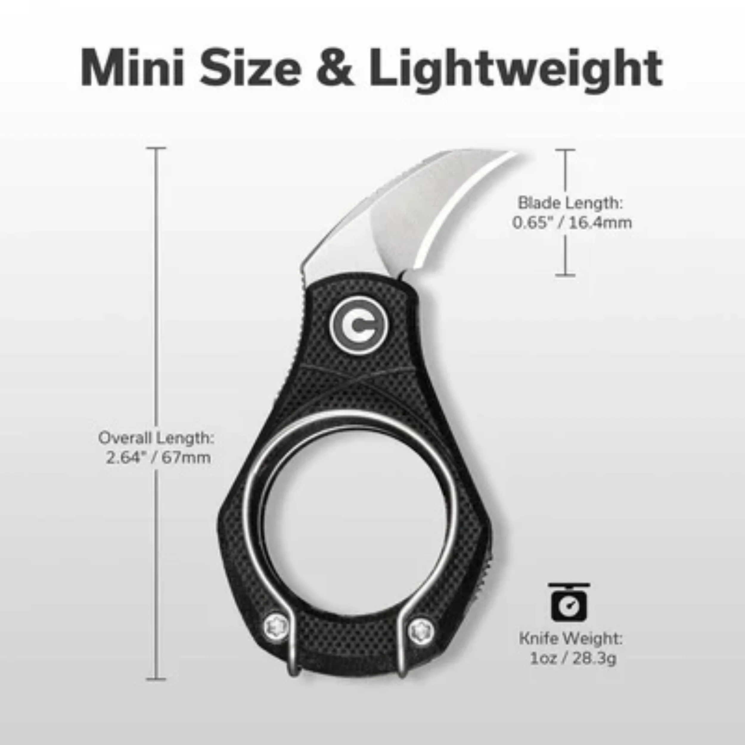 Bladebinge - CIVIVI Pyrus Mini Folding Satin Finish Knife (Black G-10 ...