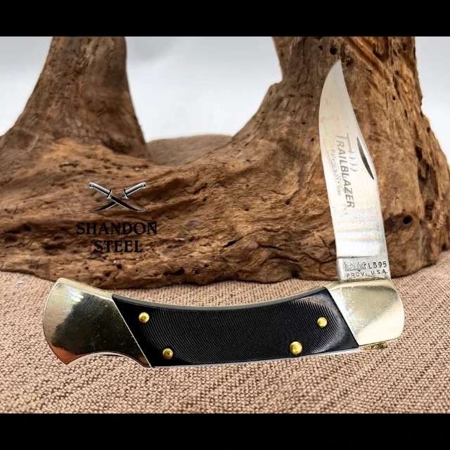Bladebinge - Ranger Trailblazer LB95 Vintage Lockback Folding Clip ...