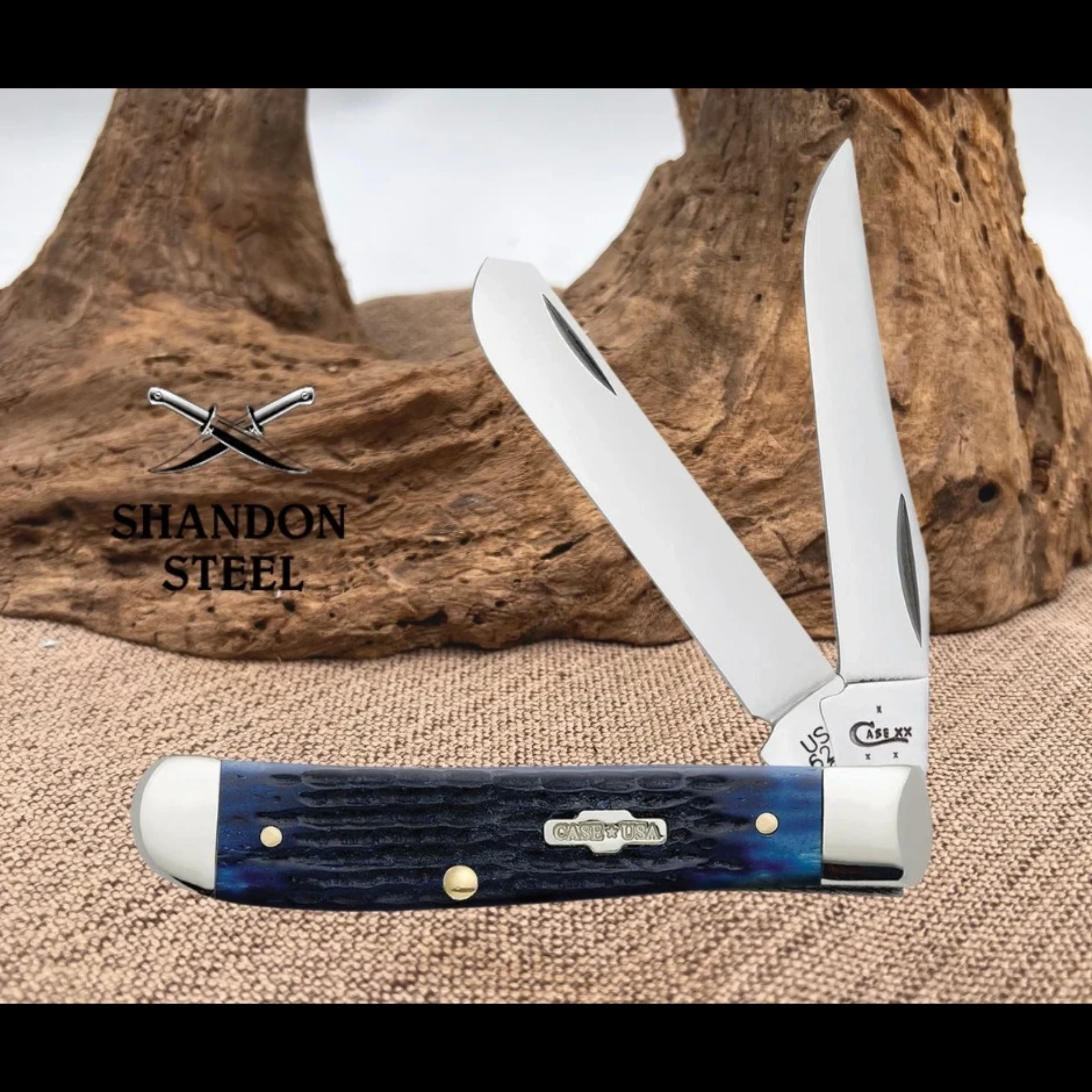 Bladebinge - Case XX USA Pocket Knives Mini Trapper Rogers Corn Cob ...