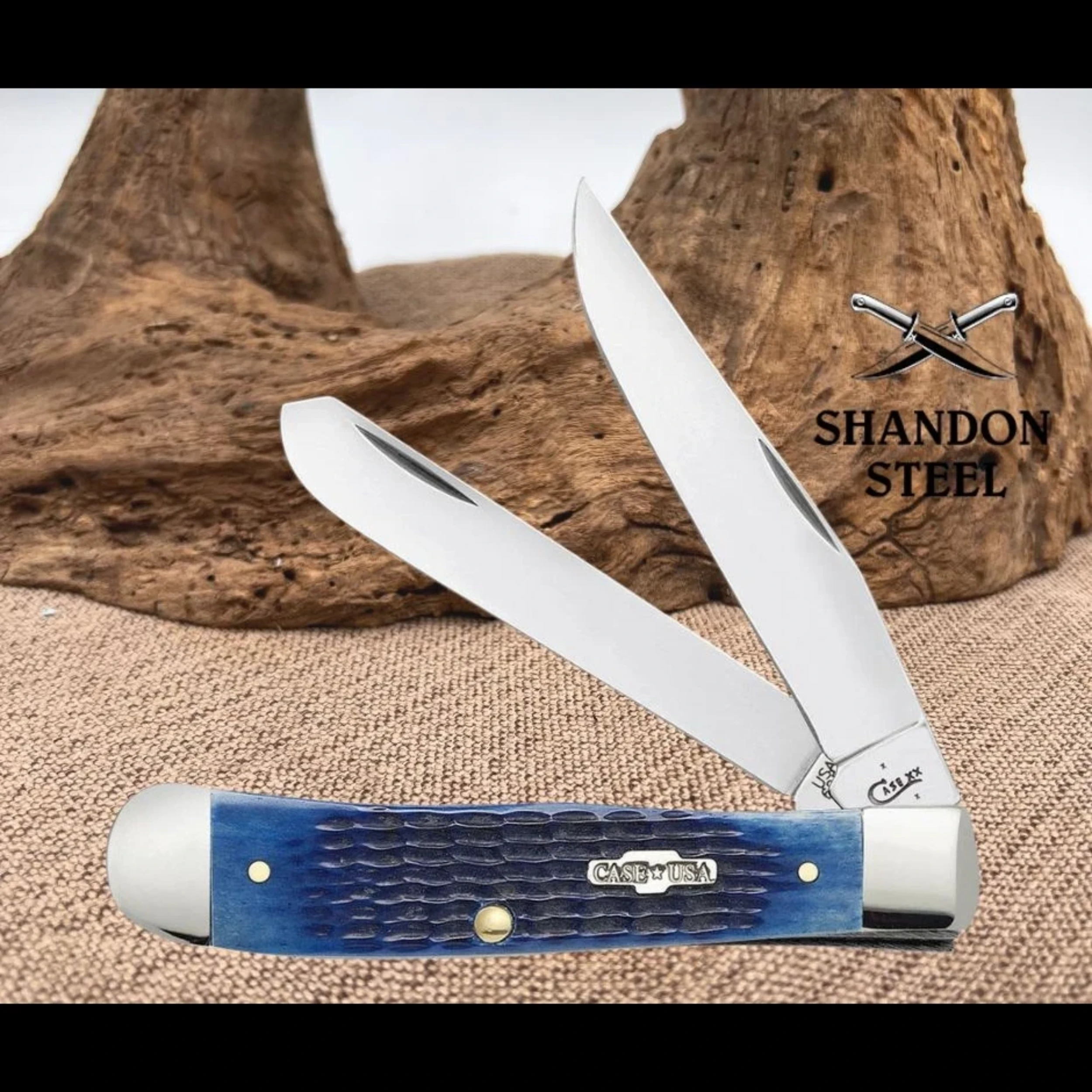 Bladebinge - CaseRogers Corn Cob Jig Blue Bone Trapper 02800