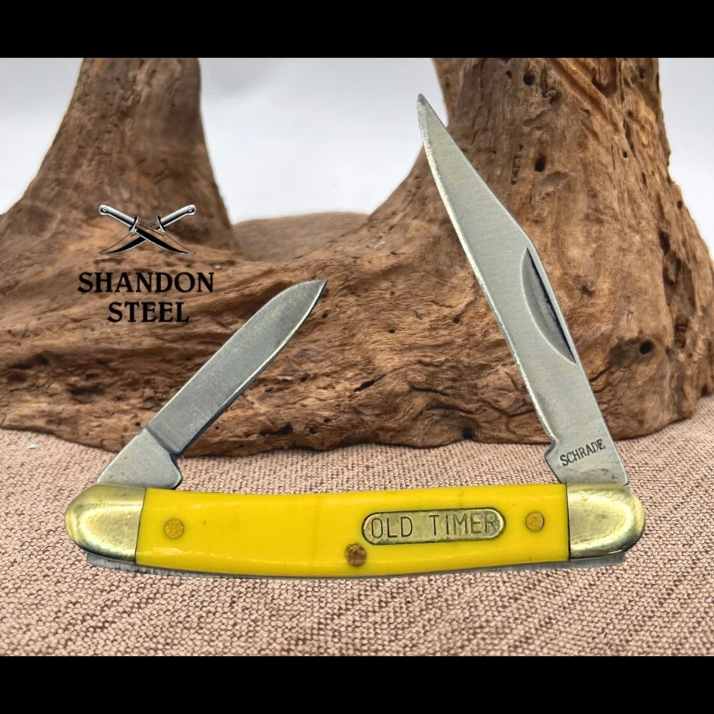 Bladebinge - Schrade USA Old Timer Minuteman 104OTY 2-blade Folding ...