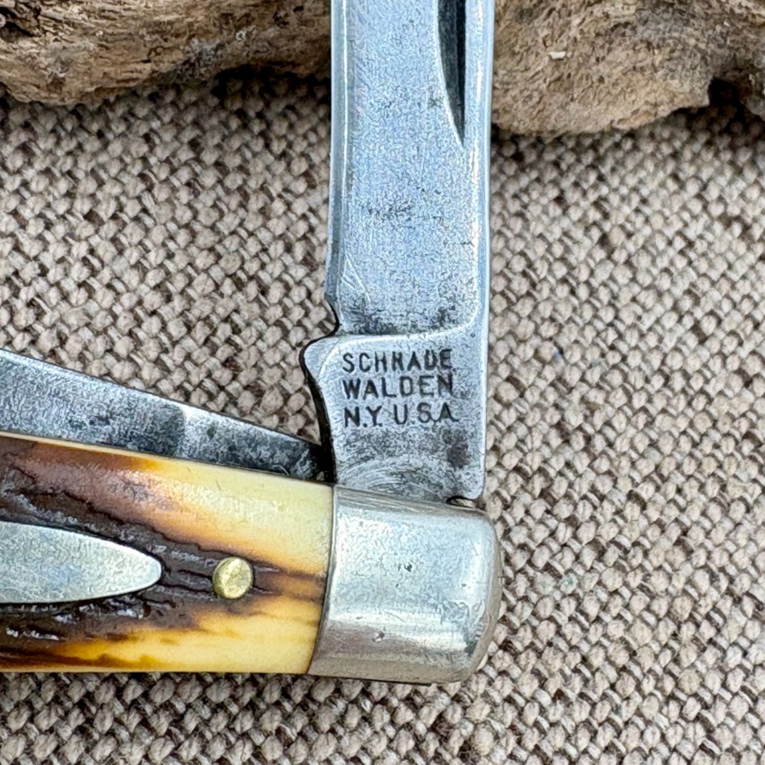 Bladebinge - Vintage Schrade Walden 832, 3 blade stockman traditional ...