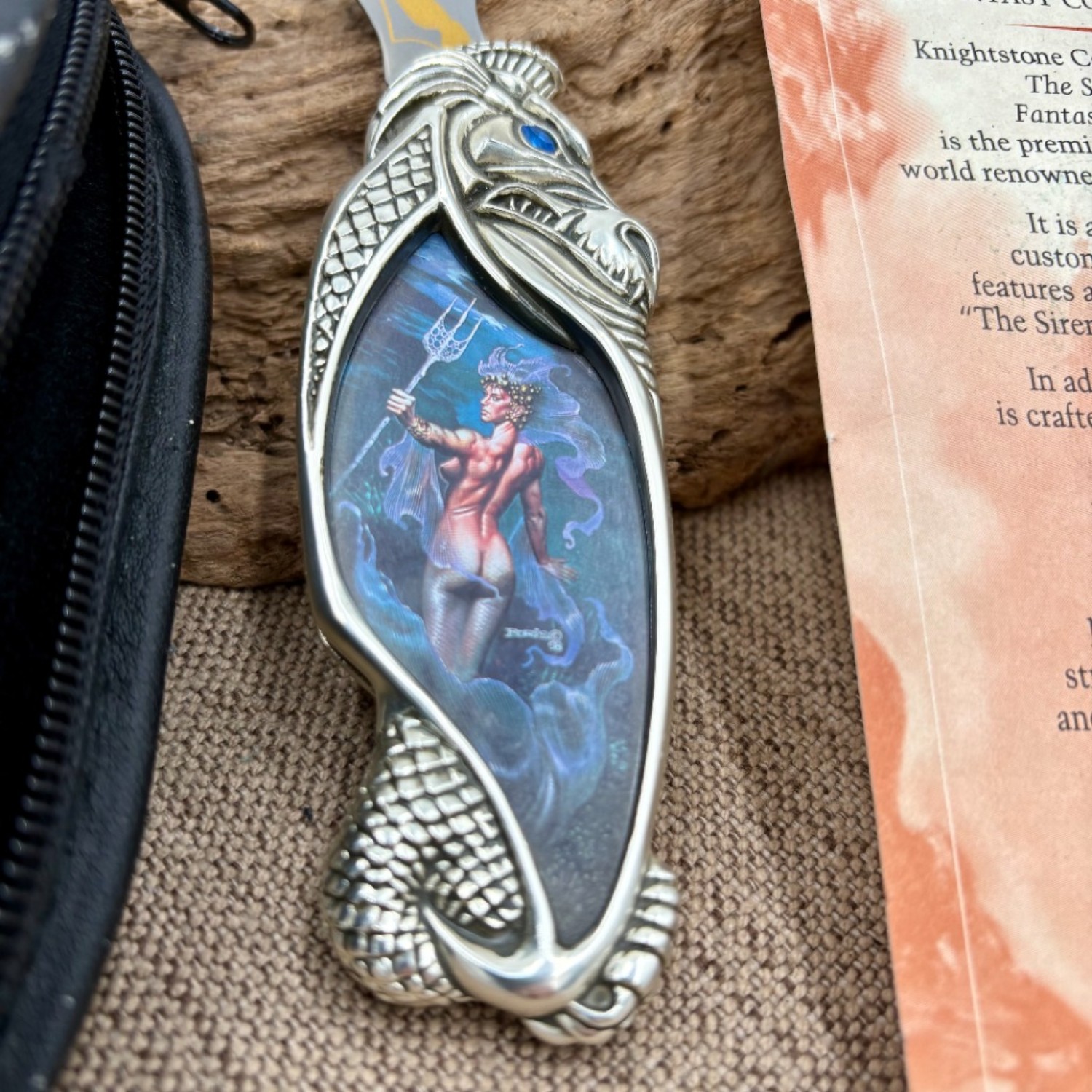 Bladebinge - Boris Vallejo-"The Siren of Rapture"-Collector Knife ...