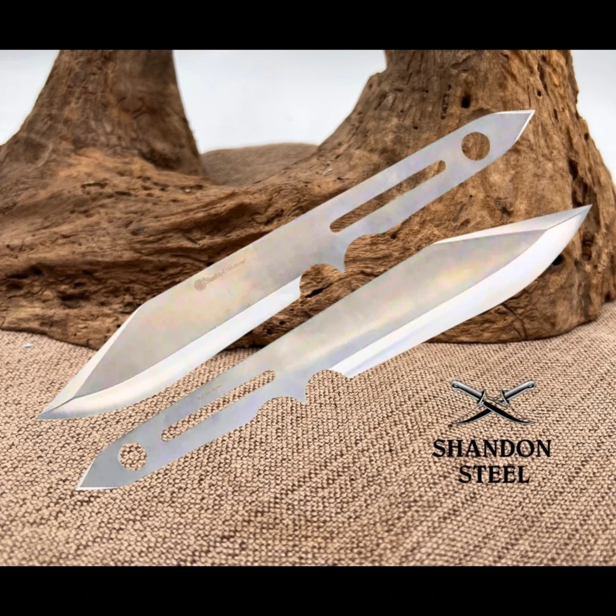 Bladebinge - Smith & Wesson Twin Pack Bullseye Throwing Bowie 1205005 ...