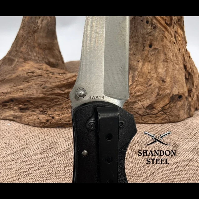 Bladebinge - Smith & Wesson Extreme Ops SWA14 Pocket Knife Plain Blade ...