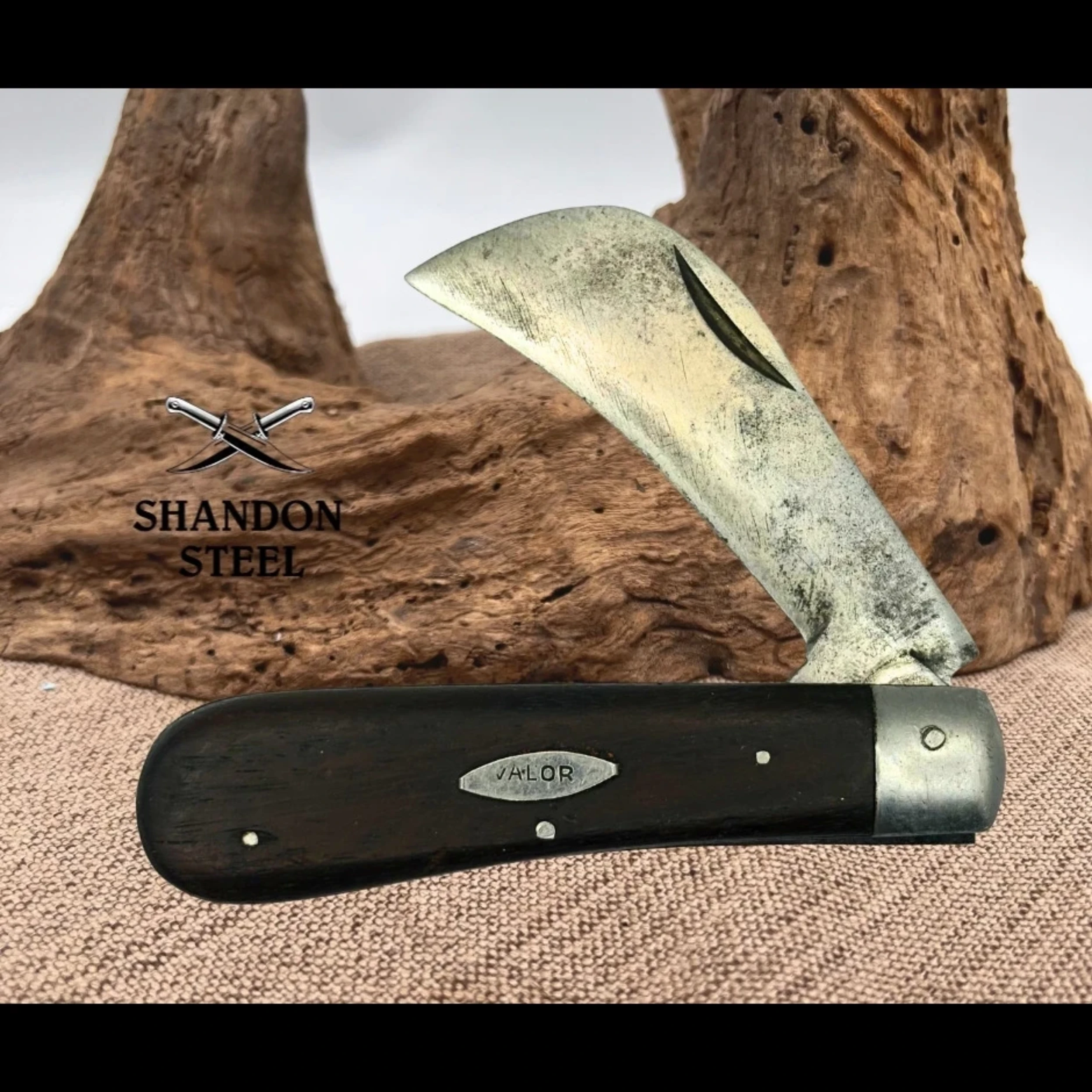 Bladebinge - Valor Japan Hawkbill Carbon Steel Vintage Folding Pocket ...