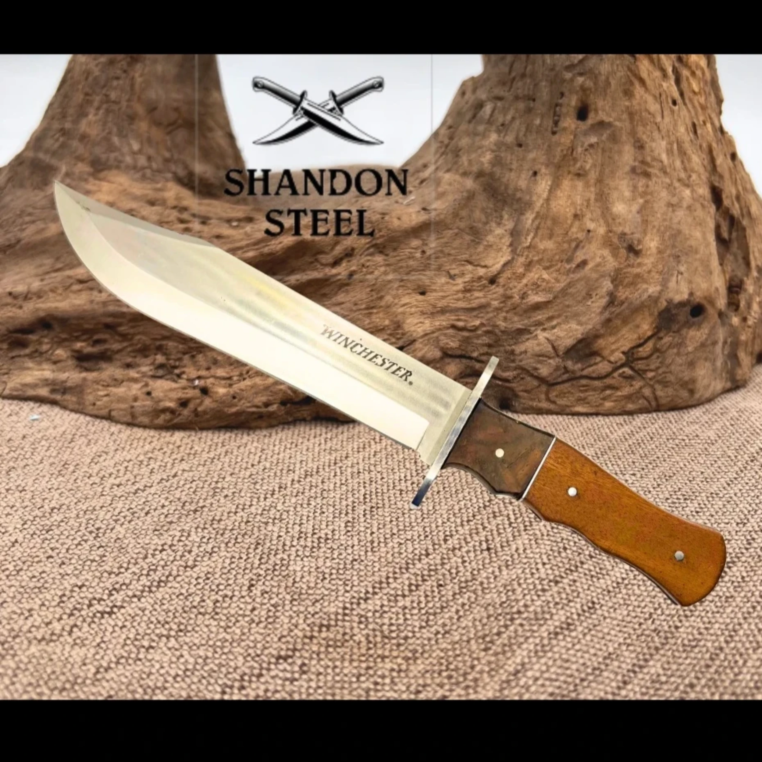 Bladebinge - Winchester Knife Limited Edition Bowie Fixed Blade 9 ...
