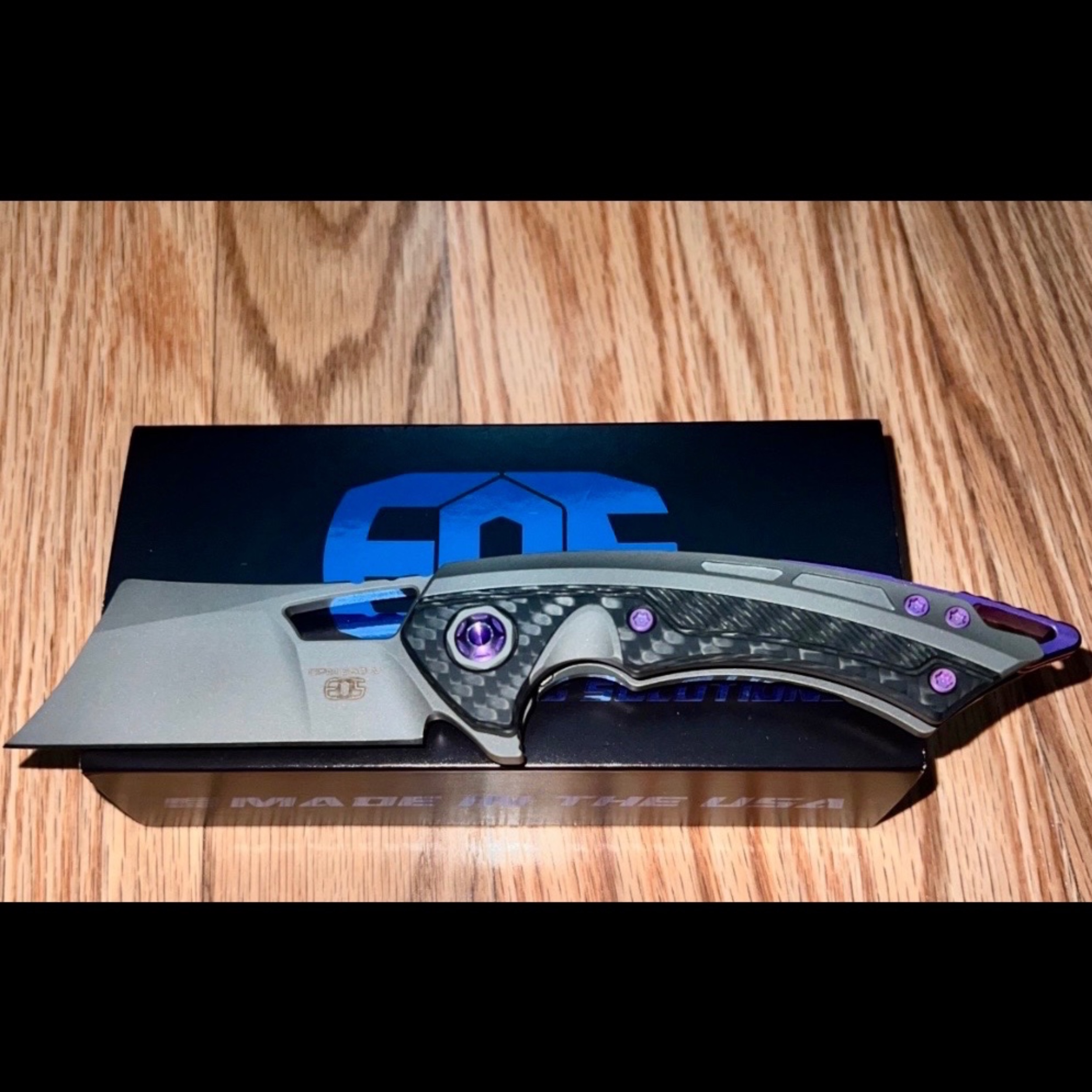 Bladebinge - *Reduced Price* EOS Mini Cleaver - Sasha (Grey) Version