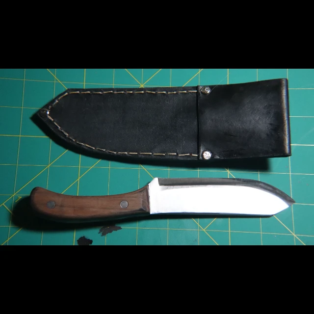 Bladebinge - Handmade Clip Point Hunter – 1095 Carbon Steel – Two-Tone ...