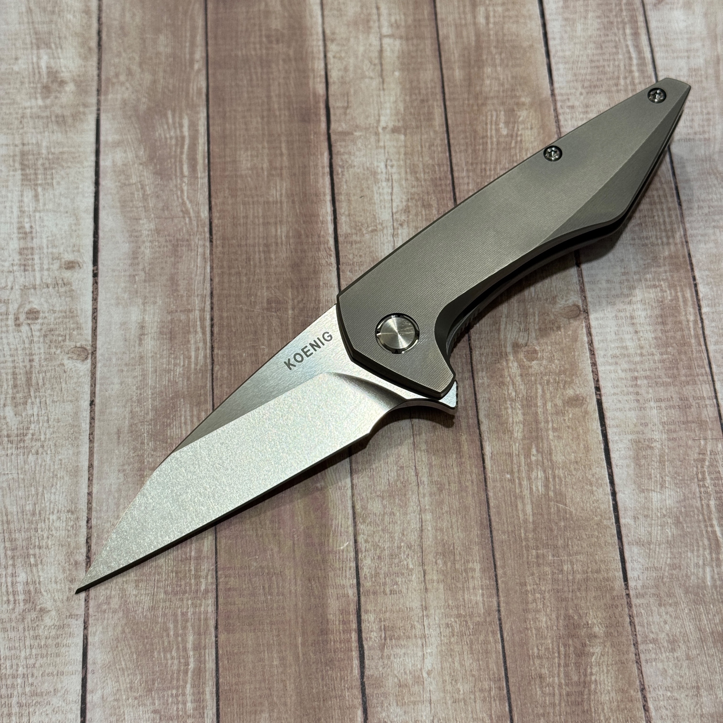 Bladebinge - Koenig Mini Goblin V2 - M390 Pinstripe