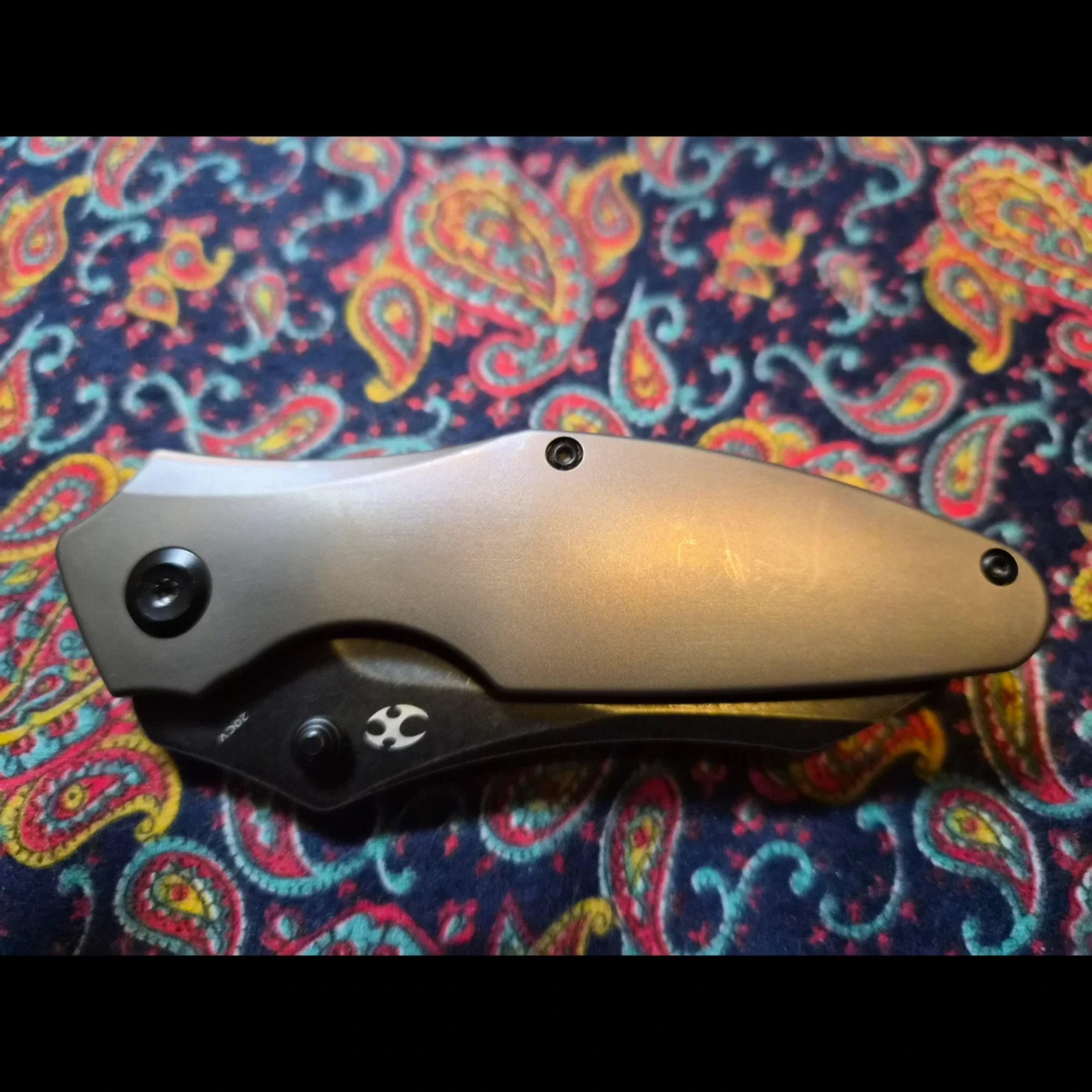 Bladebinge - KANSEPT Baba Yaga Thumb Studs Bronze Anodized Titanium ...