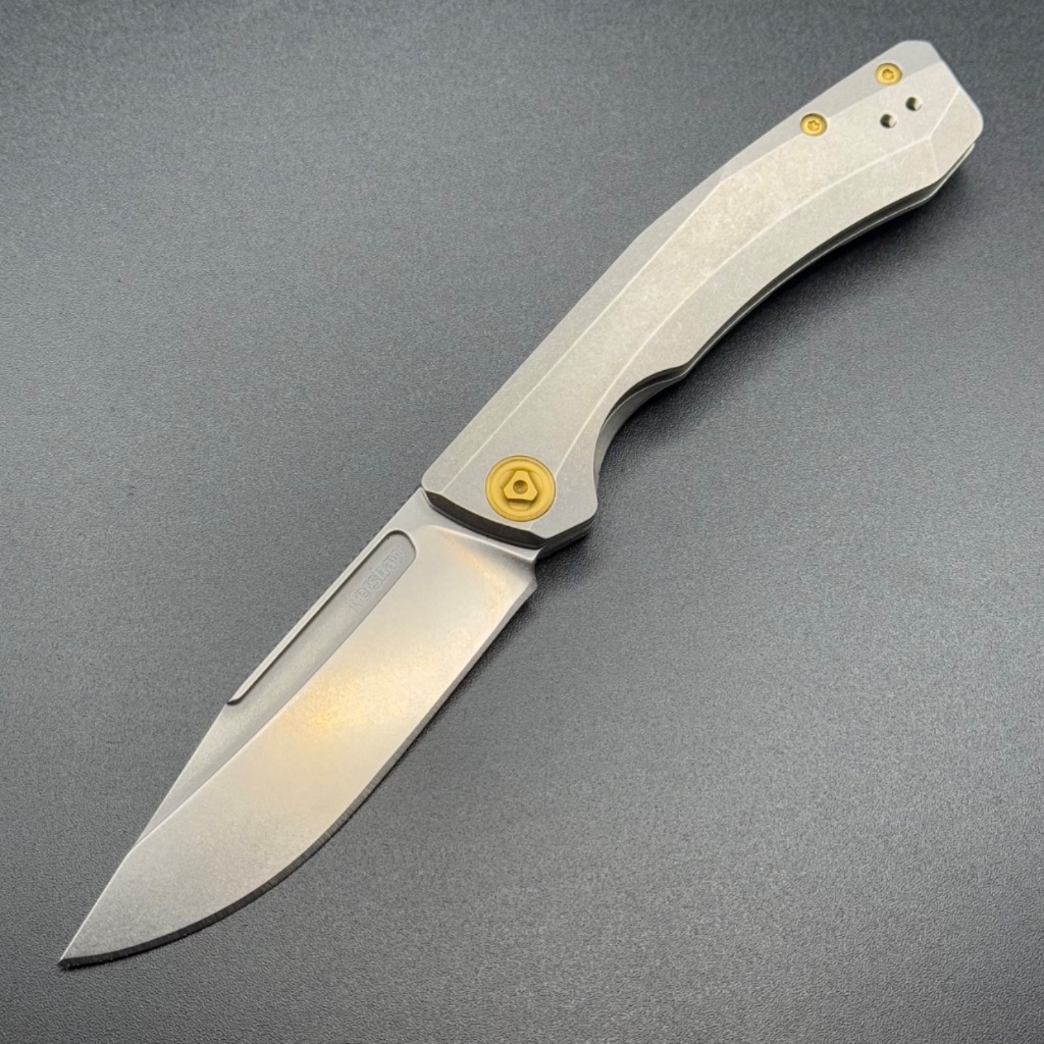 Bladebinge - Kershaw Highball XL Titanium & S35VN