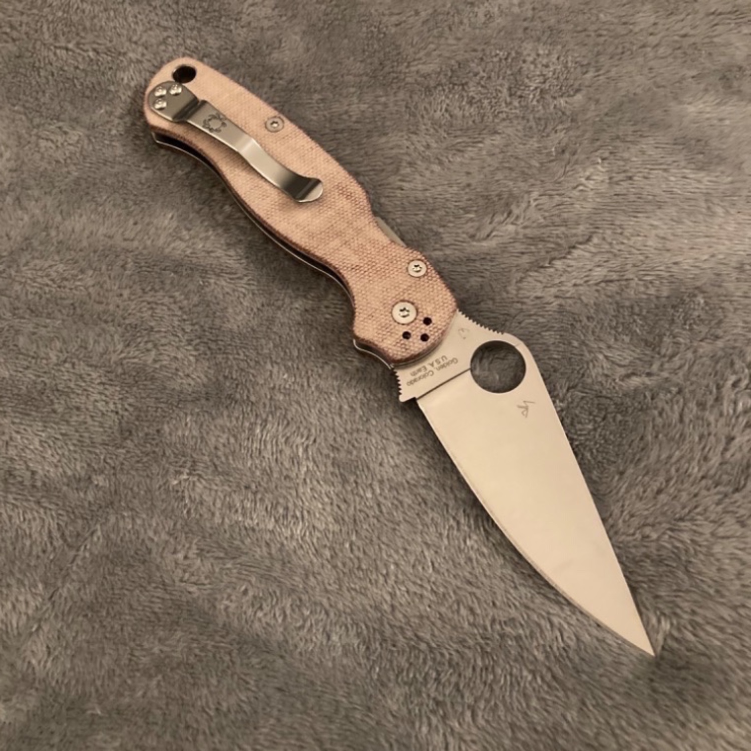 Bladebinge - Spyderco crucarta pm2 Cruwear with upgrade