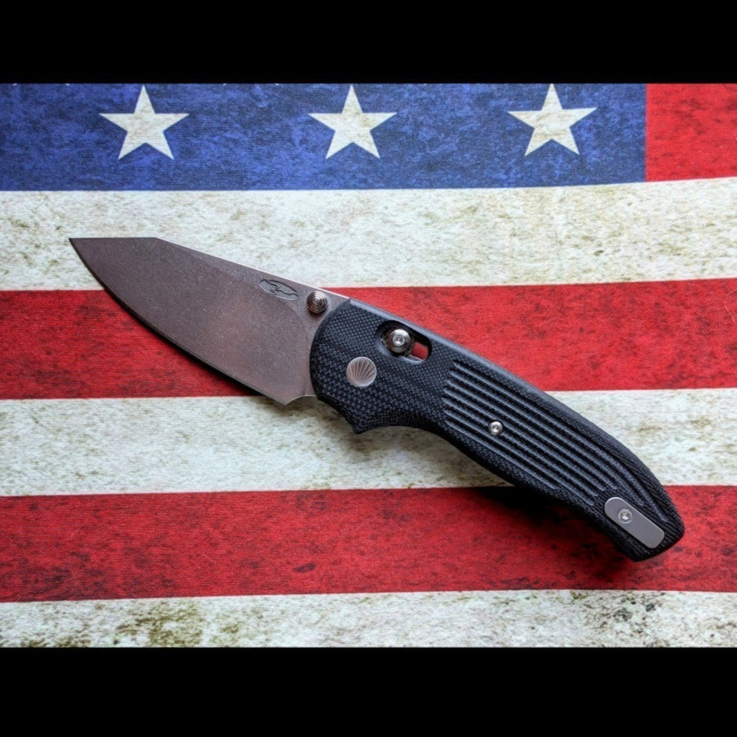 Bladebinge - TRM Shadow River-Lok Jet Black G10