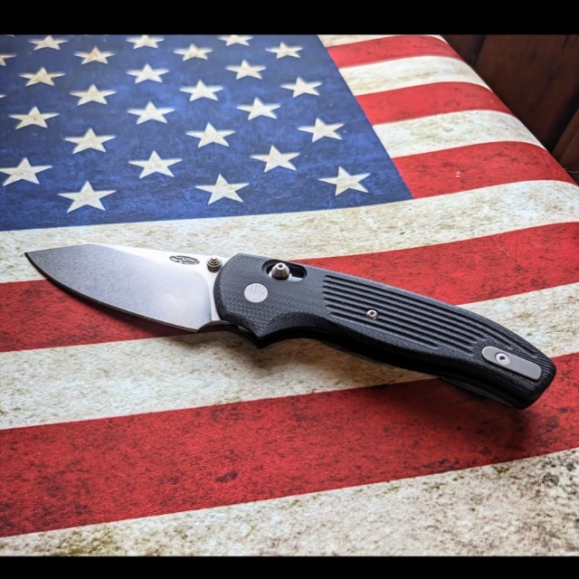 Bladebinge - TRM Shadow River-Lok Jet Black G10