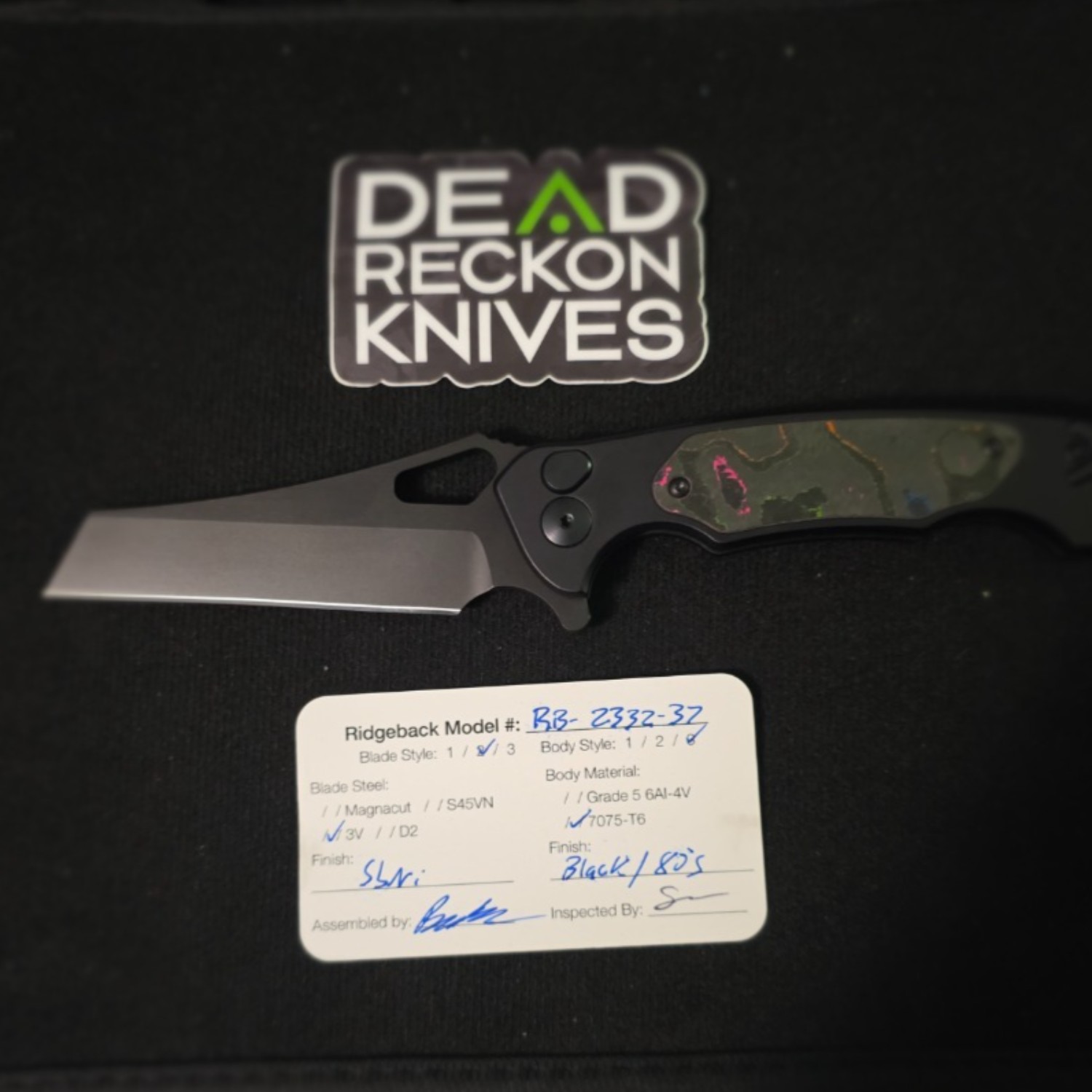 Bladebinge - Dead Reckon 80s Camo Carbon Fiber