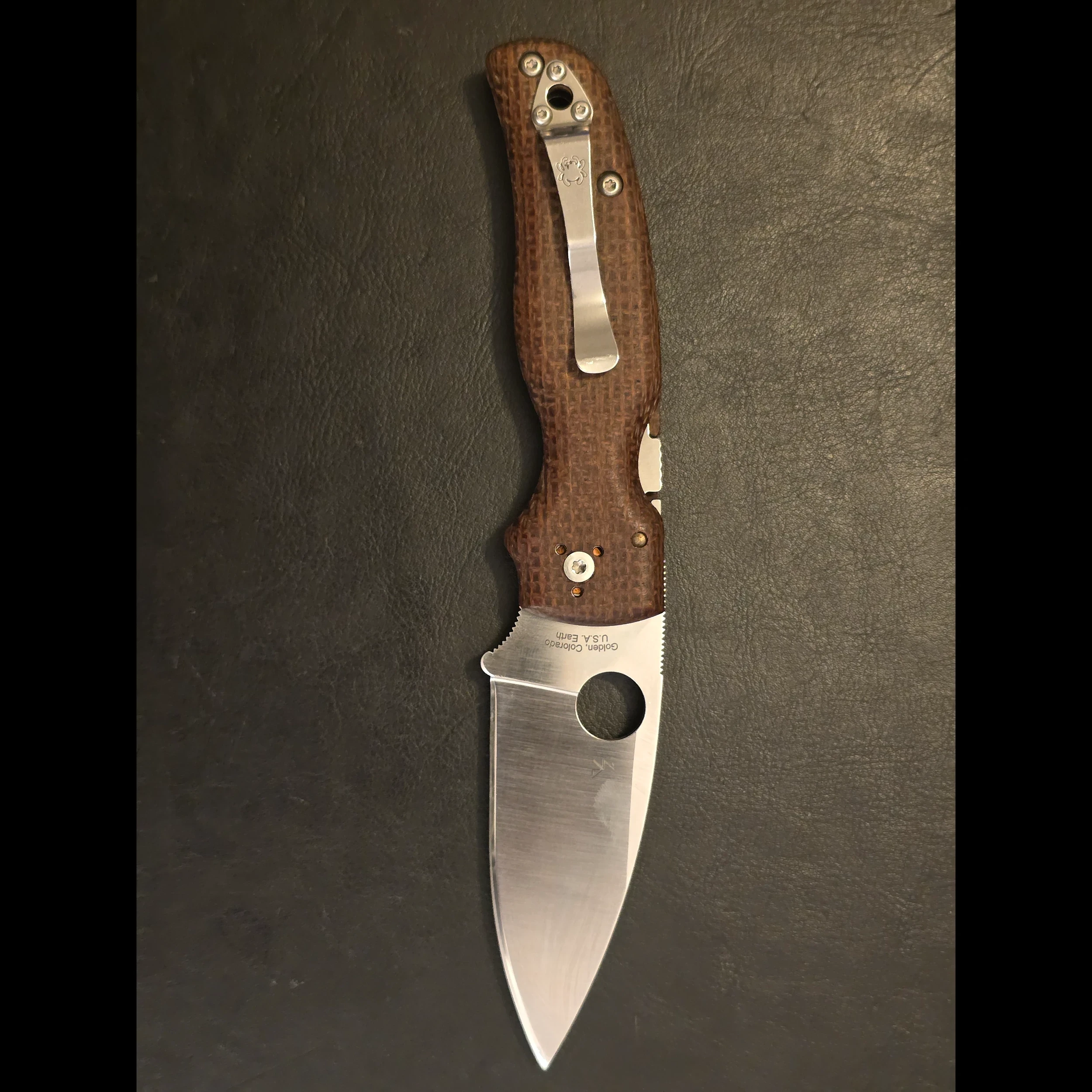 Bladebinge - Spyderco Shaman S90V