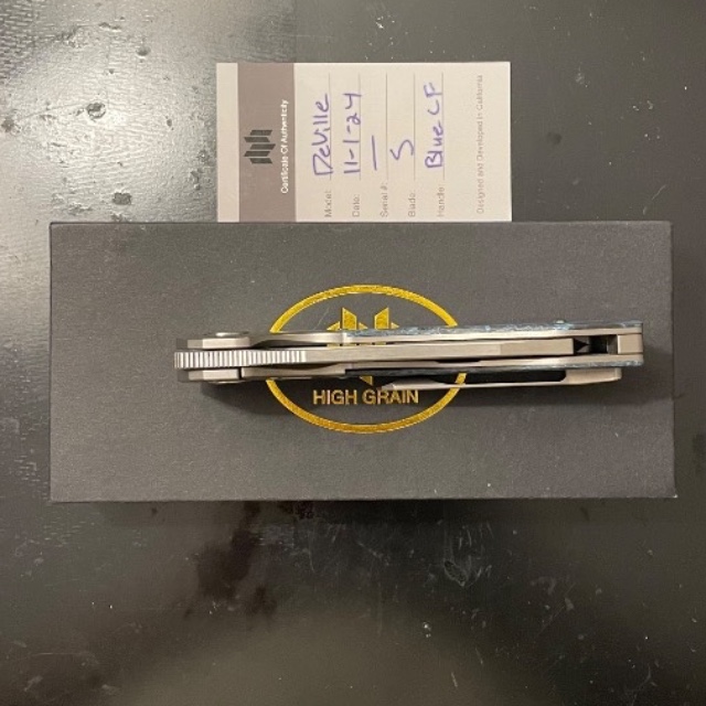 Bladebinge - High Grain Designs DeVille Blue CF