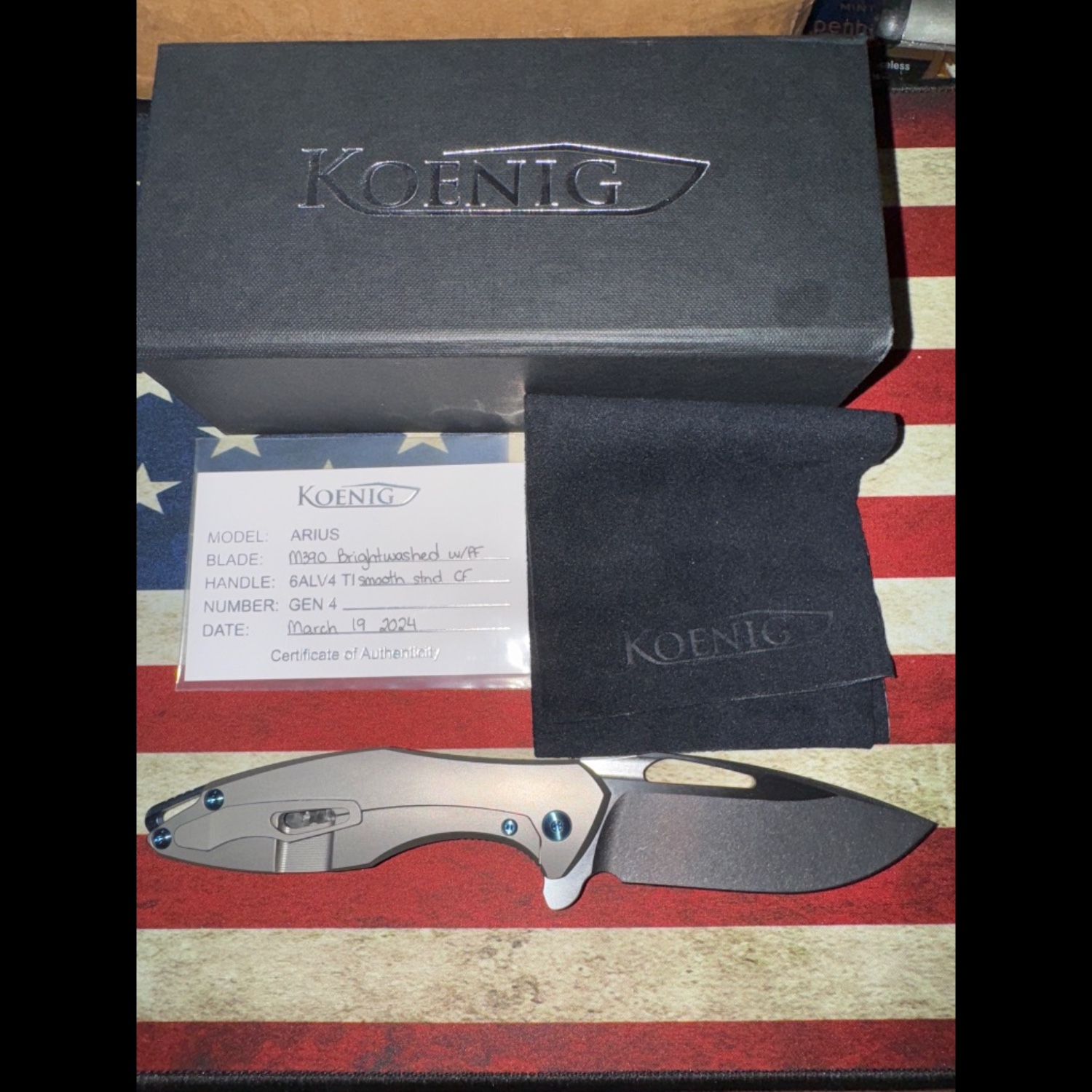 Bladebinge - Koenig Arius