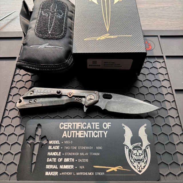 Bladebinge - Marfione x Strider MSG-3