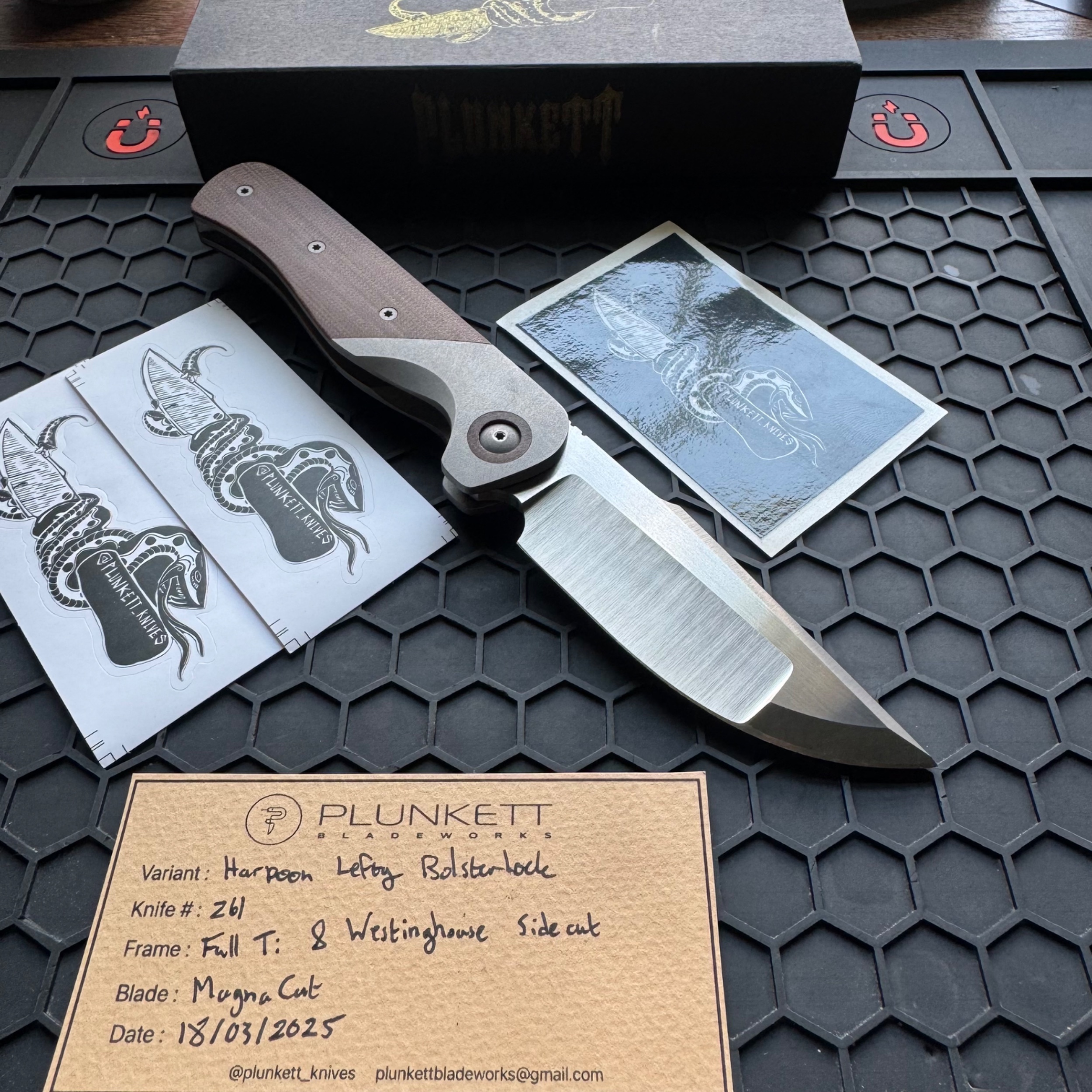 Bladebinge - Plunkett Bladeworks - Harpoon Bolsterlock