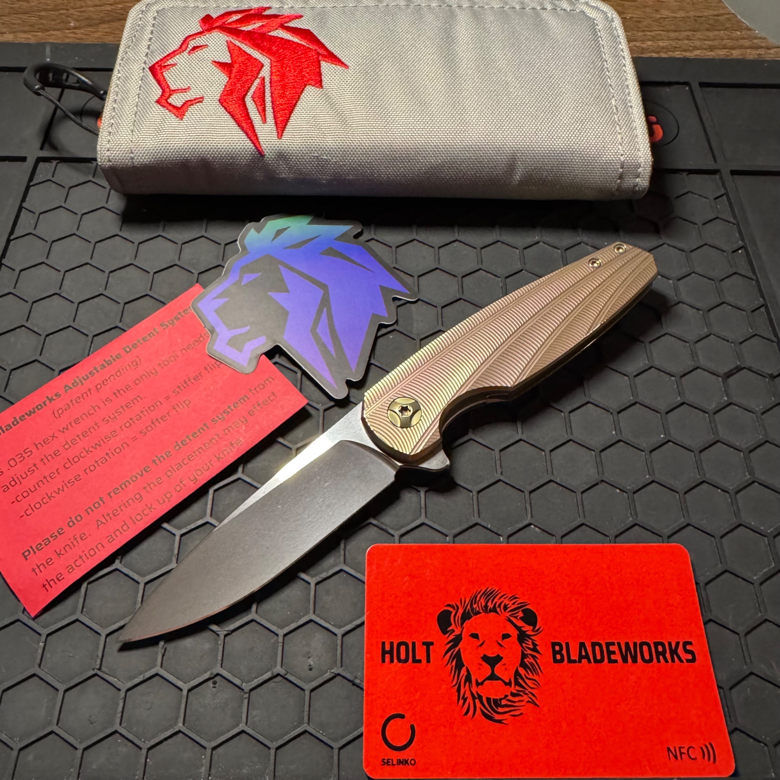 Bladebinge - Holt Bladeworks - Dual Ano Morpheus
