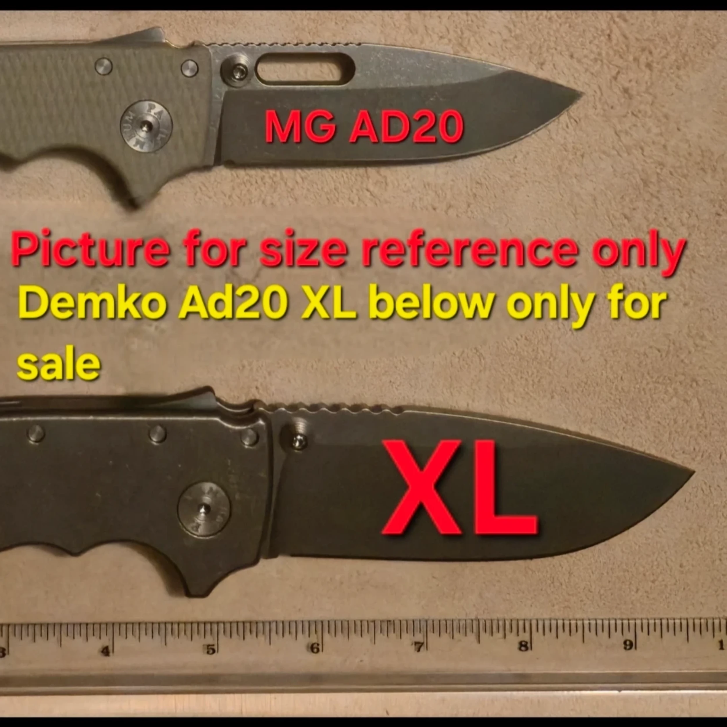 Bladebinge - Demko AD20 XL (Double Wide Smooth Titanium)