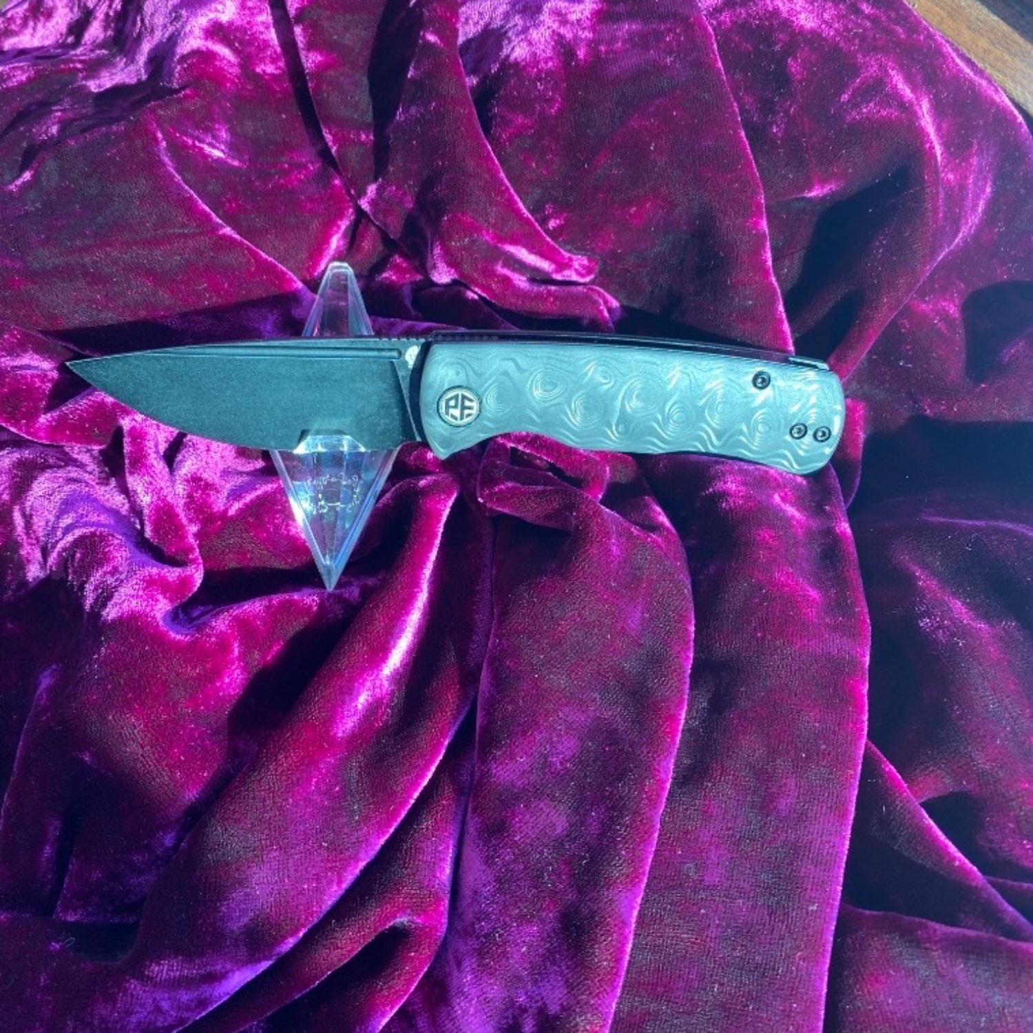 Bladebinge - Petrified Fish PFP01X (mini) Beluga ,2.99" 14C28N Blade,95 ...