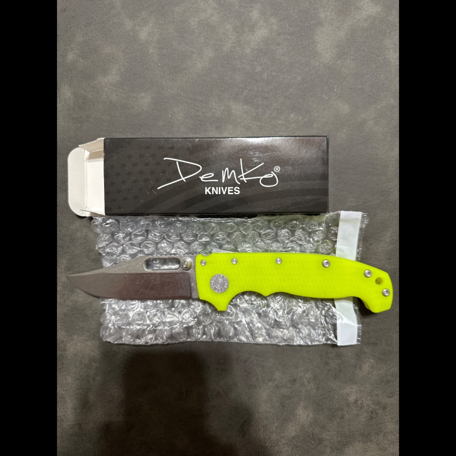 Bladebinge - Demko Knives AD20 KnifeJoy Exclusive Bowie 20CV Blade with ...