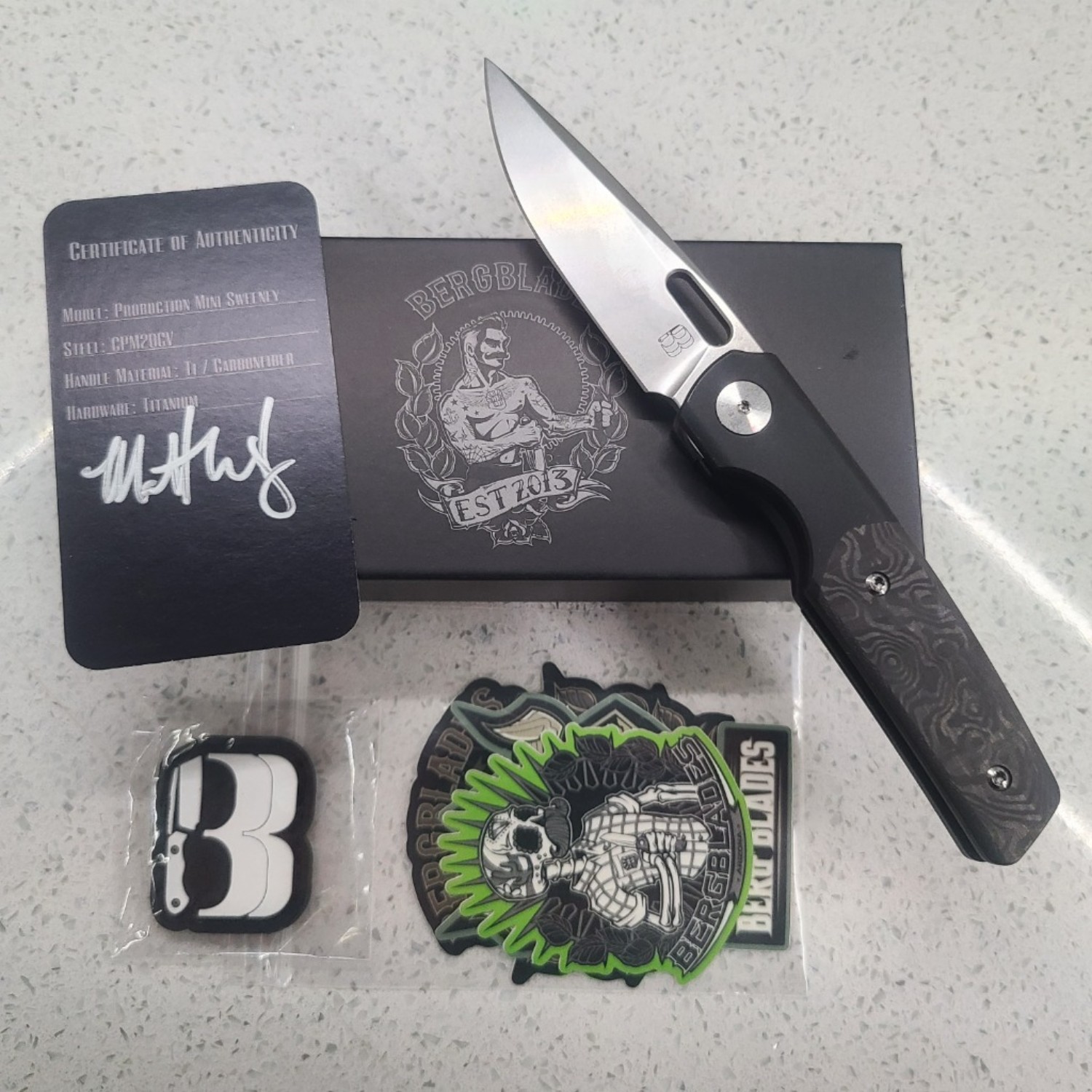 Bladebinge - Berg Blades Mini Sweeney #10