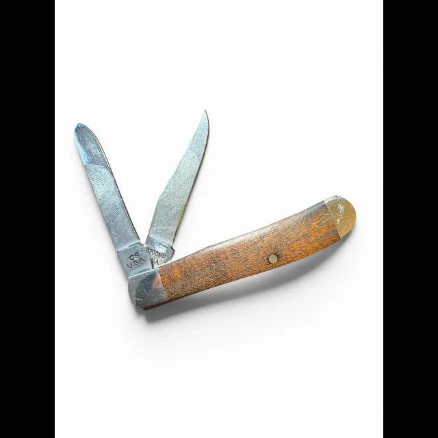 Bladebinge - Vintage Moore Maker 3200MB Two-Blade Pocket Knife – Wood ...