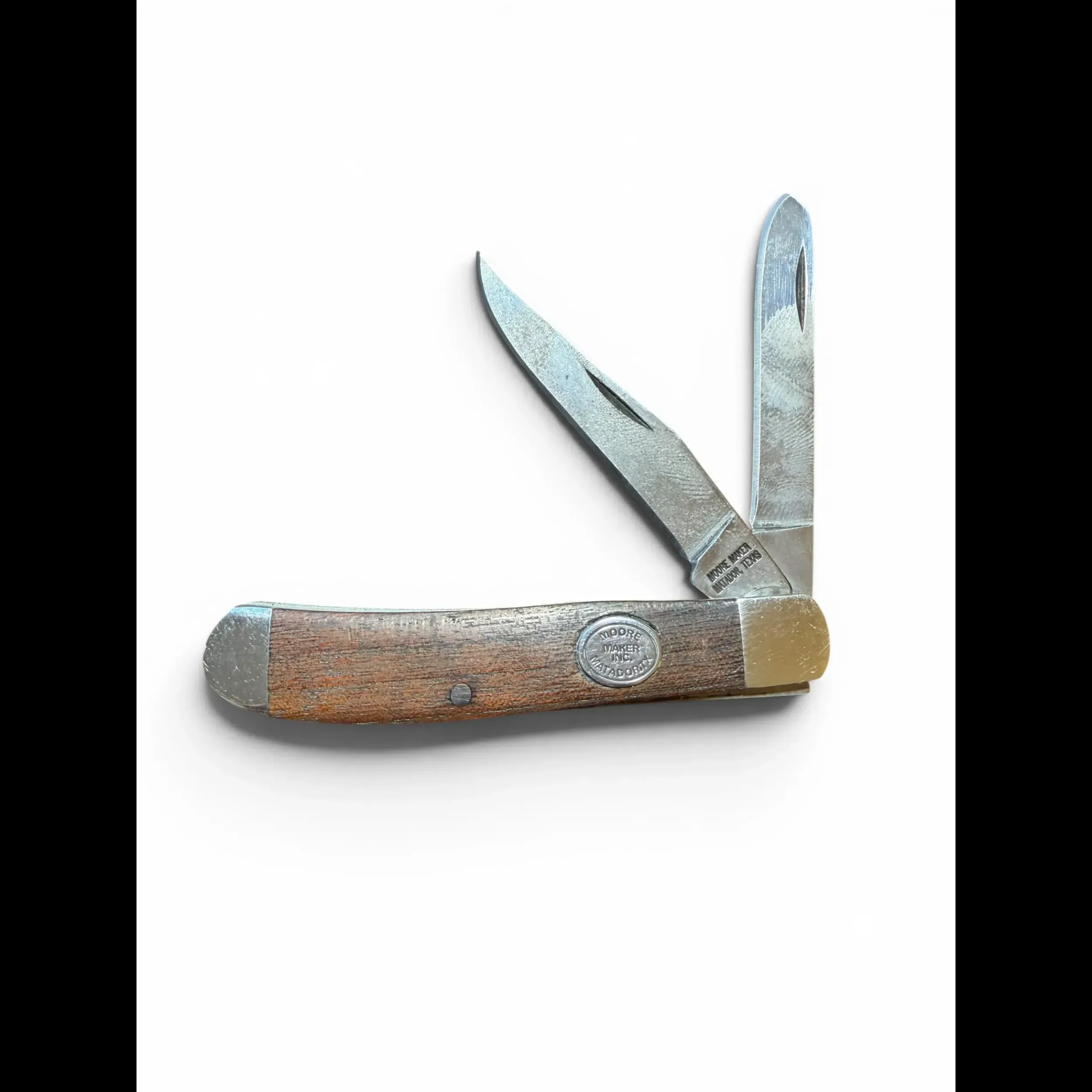 Bladebinge - Vintage Moore Maker 3200MB Two-Blade Pocket Knife – Wood ...