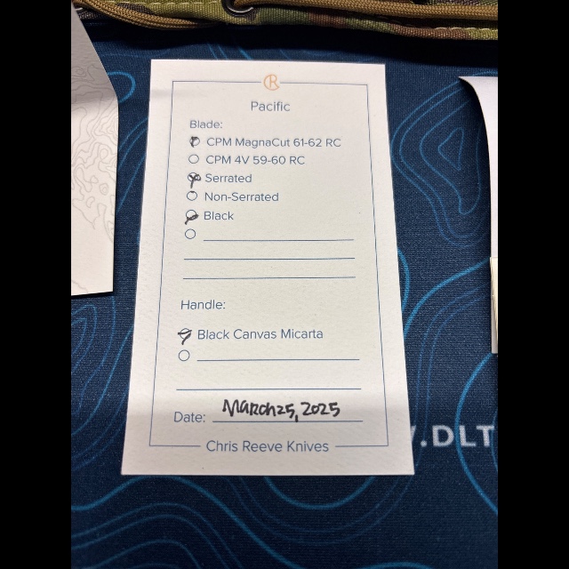 Bladebinge - Chris Reeve Knives Pacific