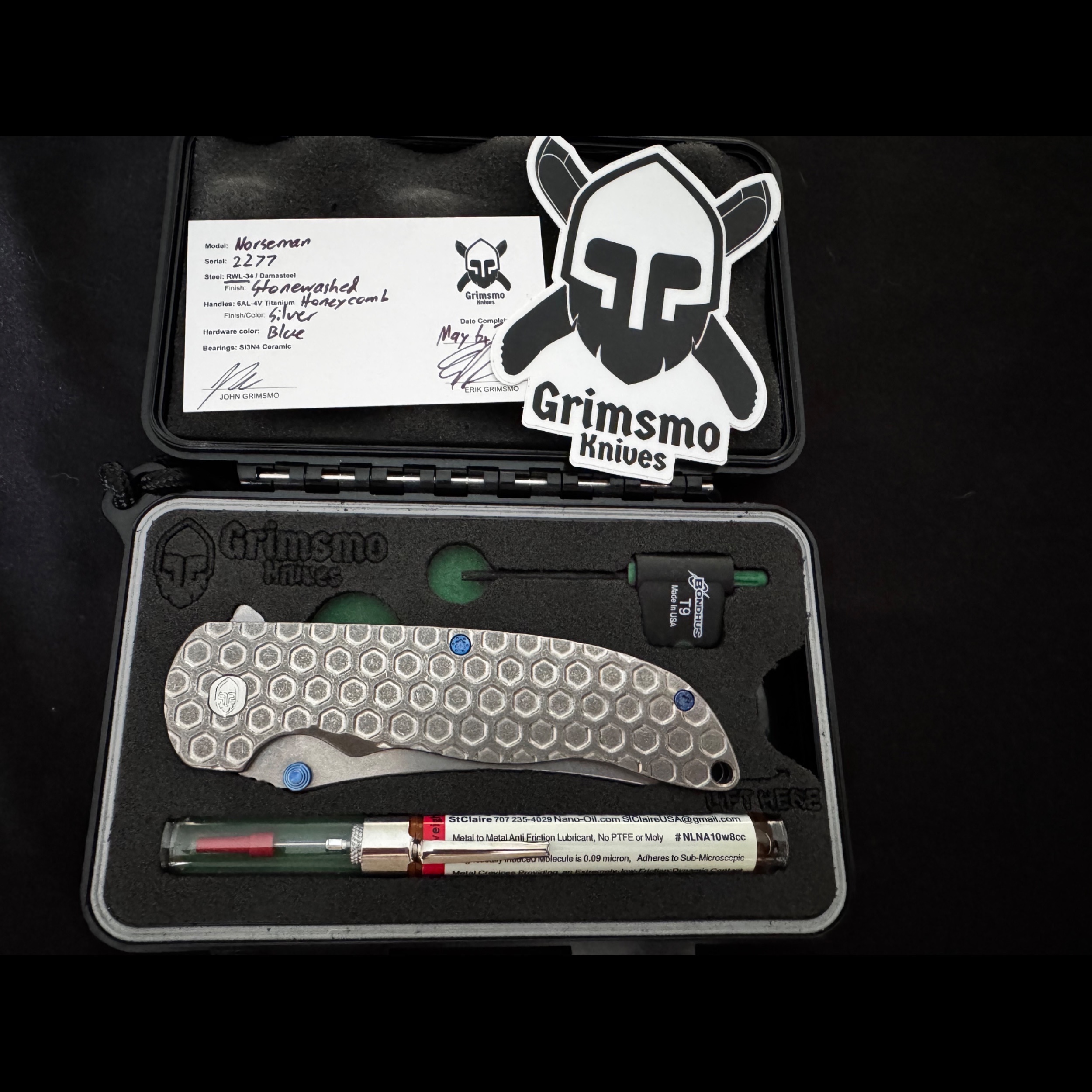 Bladebinge - Grimsmo Knives Norseman